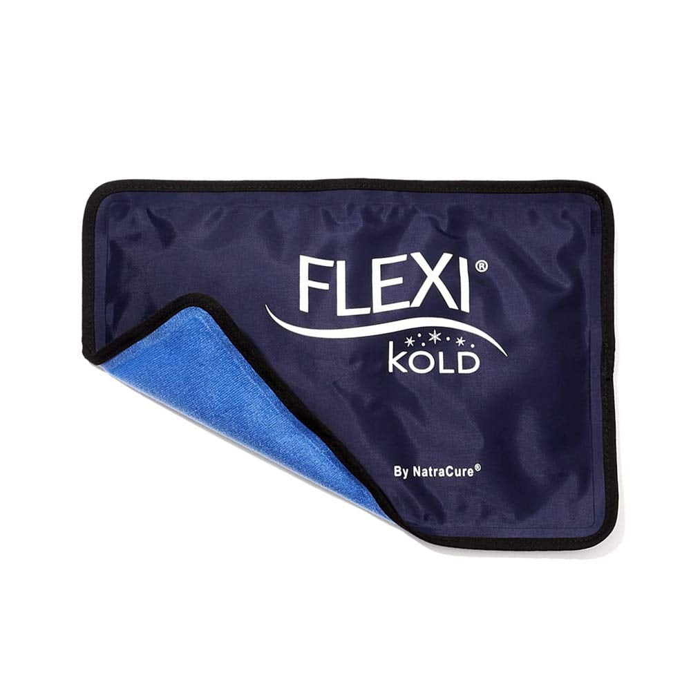FlexiKold Reusable Gel Ice Pack with Straps â€“ Cold Compress Pack for ...