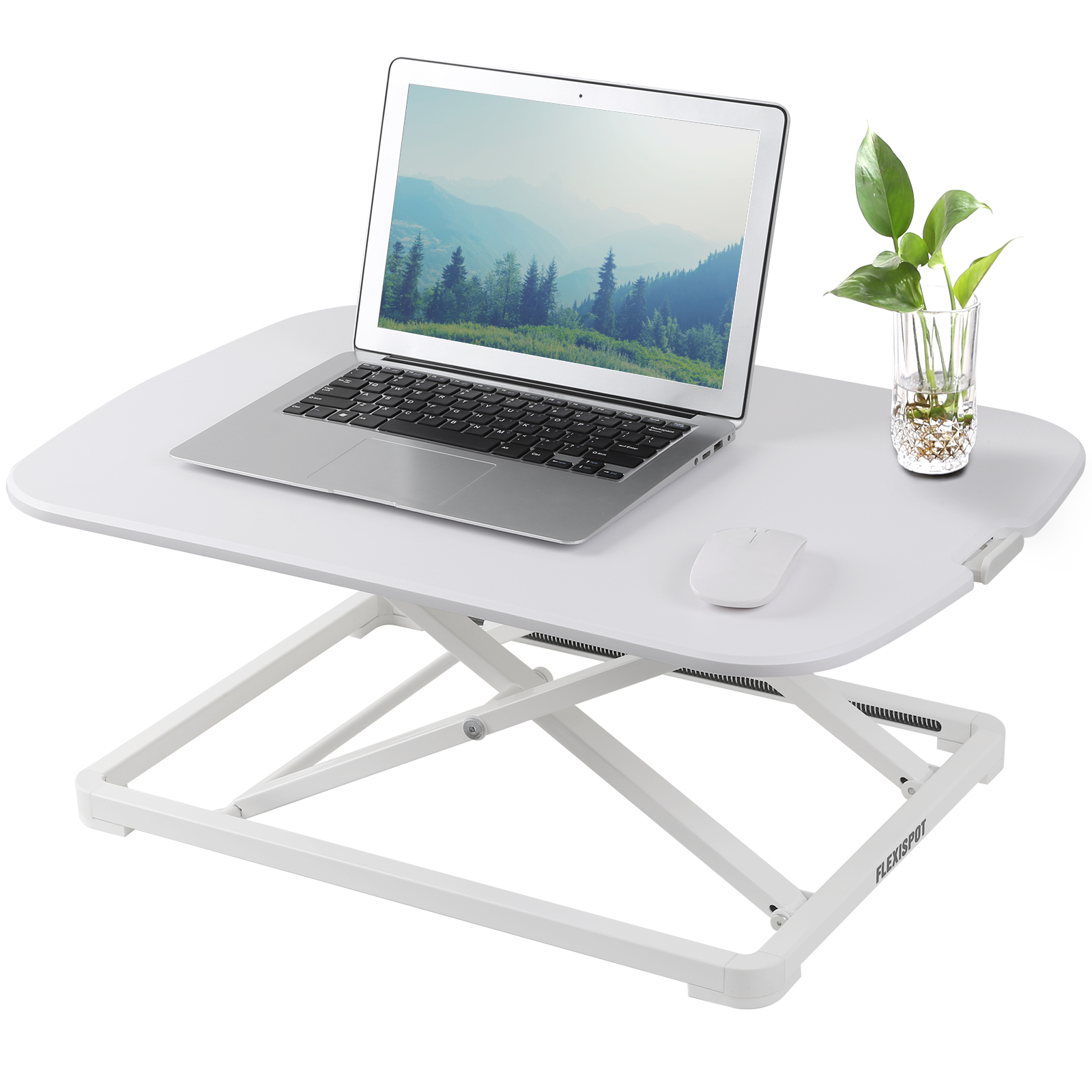 FlexiSpot 27"W Home Office Stand Up Desk Converter Height Adjustable ...