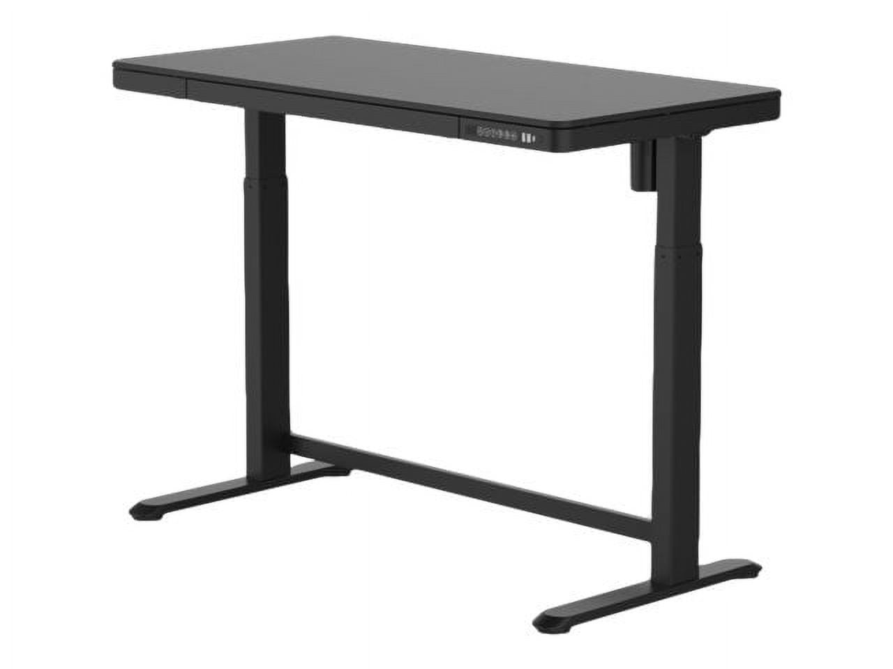 FlexiSpot Comhar EW8 - Sit/standing desk - rectangular - black ...