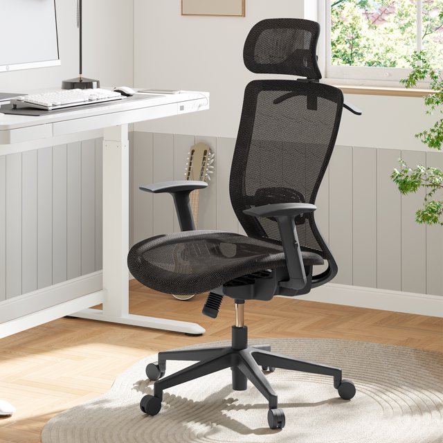 FlexiSpot High Capacity Ergonomic Mesh Office Chair with Comfortable ...