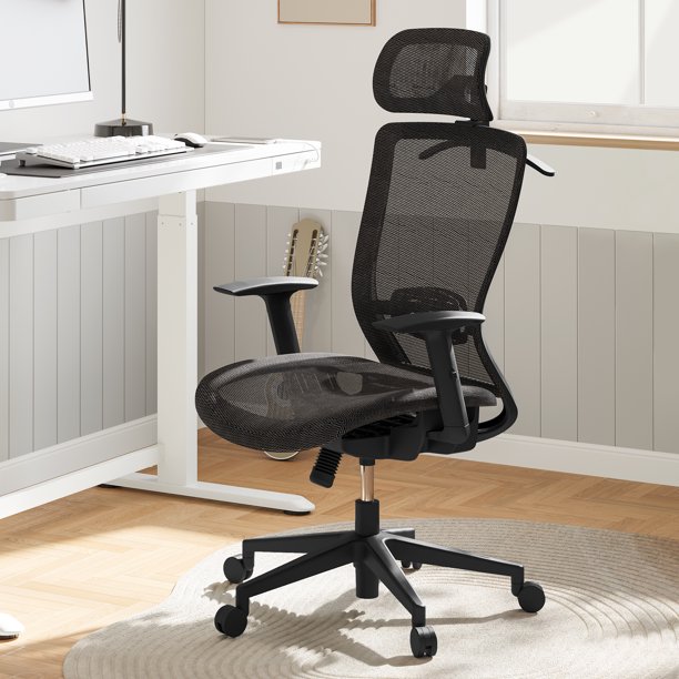 FlexiSpot Ergonomic Breathable Mesh Office Chair with Lumbar Support ...