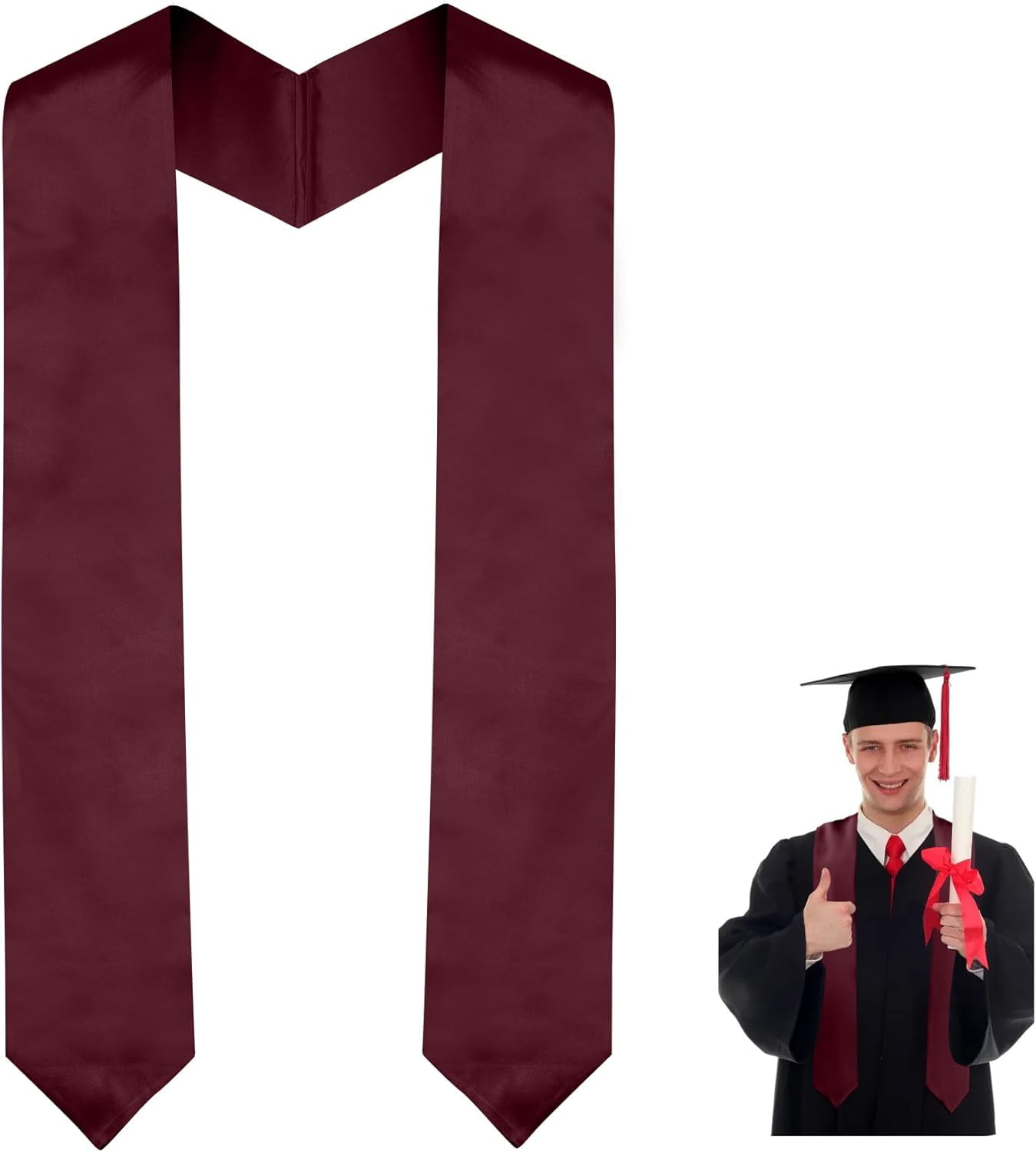 FlexiTonic Unisex Adult Graduation Stole Class of 2025 Graduation Sash ...