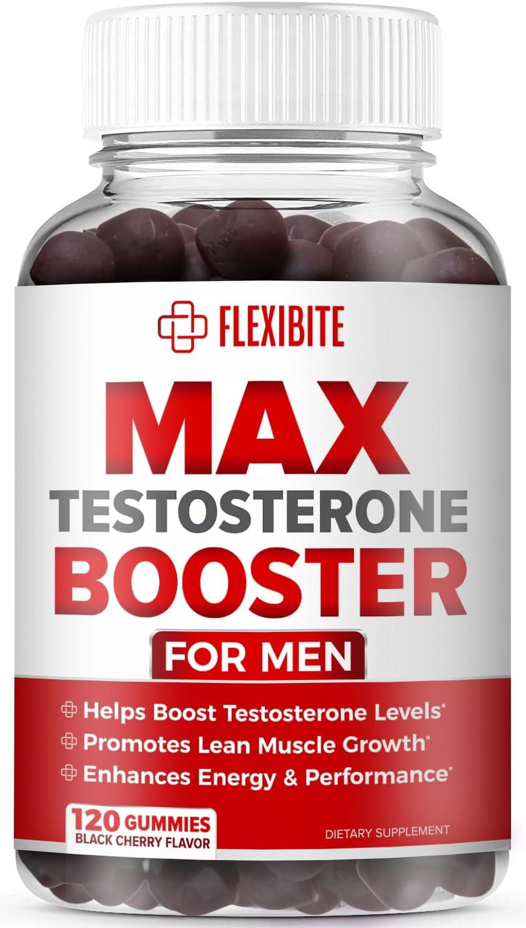 Flexibite 8 In 1 Testosterone Booster For Men Gummy W Tongkat Ali
