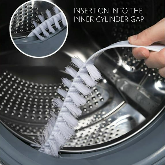 Flexible 360-Degree Bendable Crevice Cleaning Brush with Stiff Nylon ...