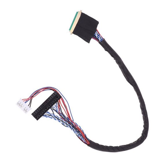 Flexible 40Pin 2Channel LED LCD LVDS Display Cable with Conductors for ...