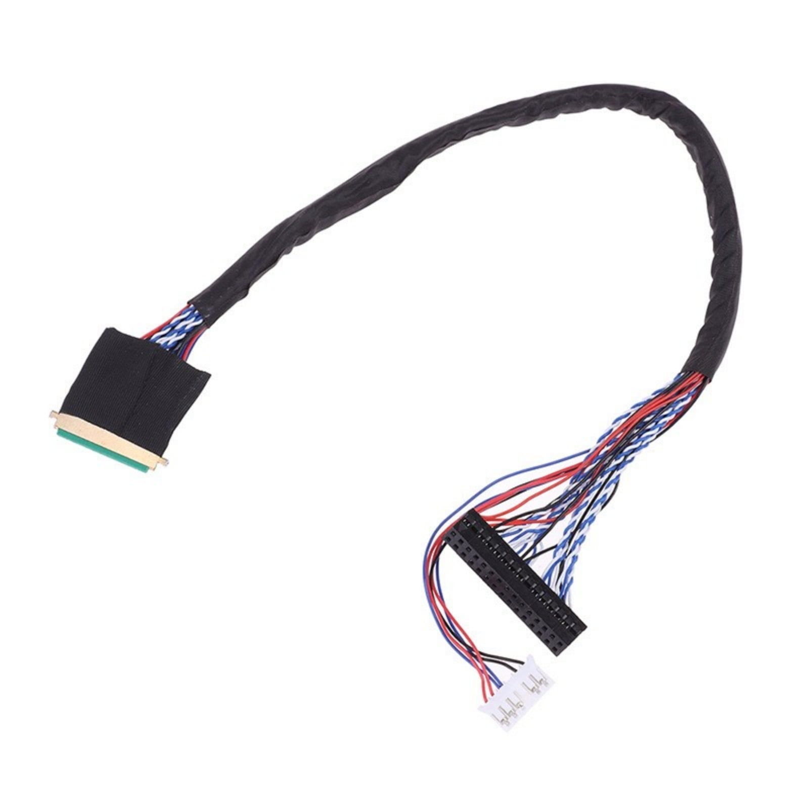 Flexible 40Pin 2Channel LED LCD LVDS Display Cable with Conductors for ...