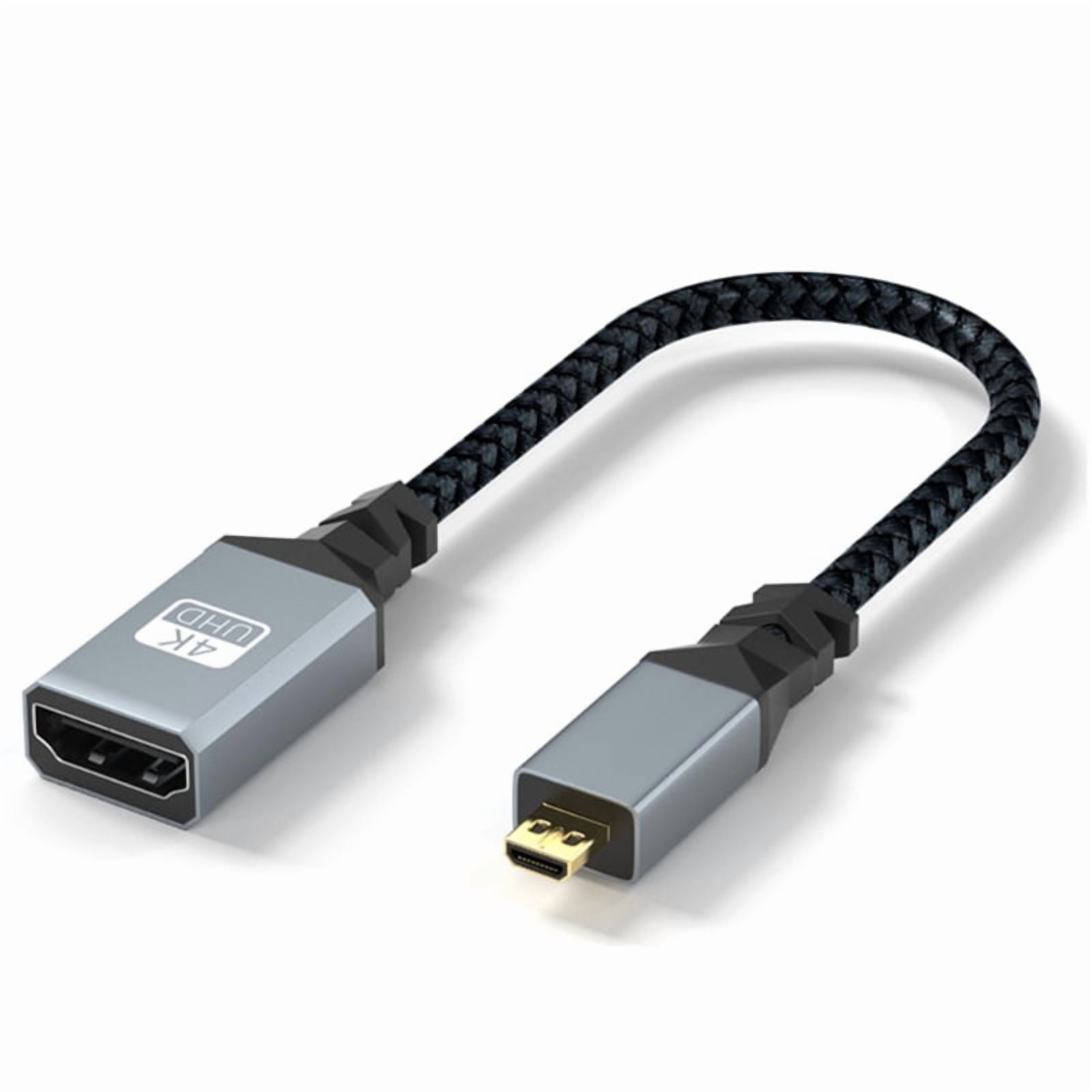 Flexible 4K60hz Video Cable 6x2.3mm to 14x4.5mm Extension Video Cord ...