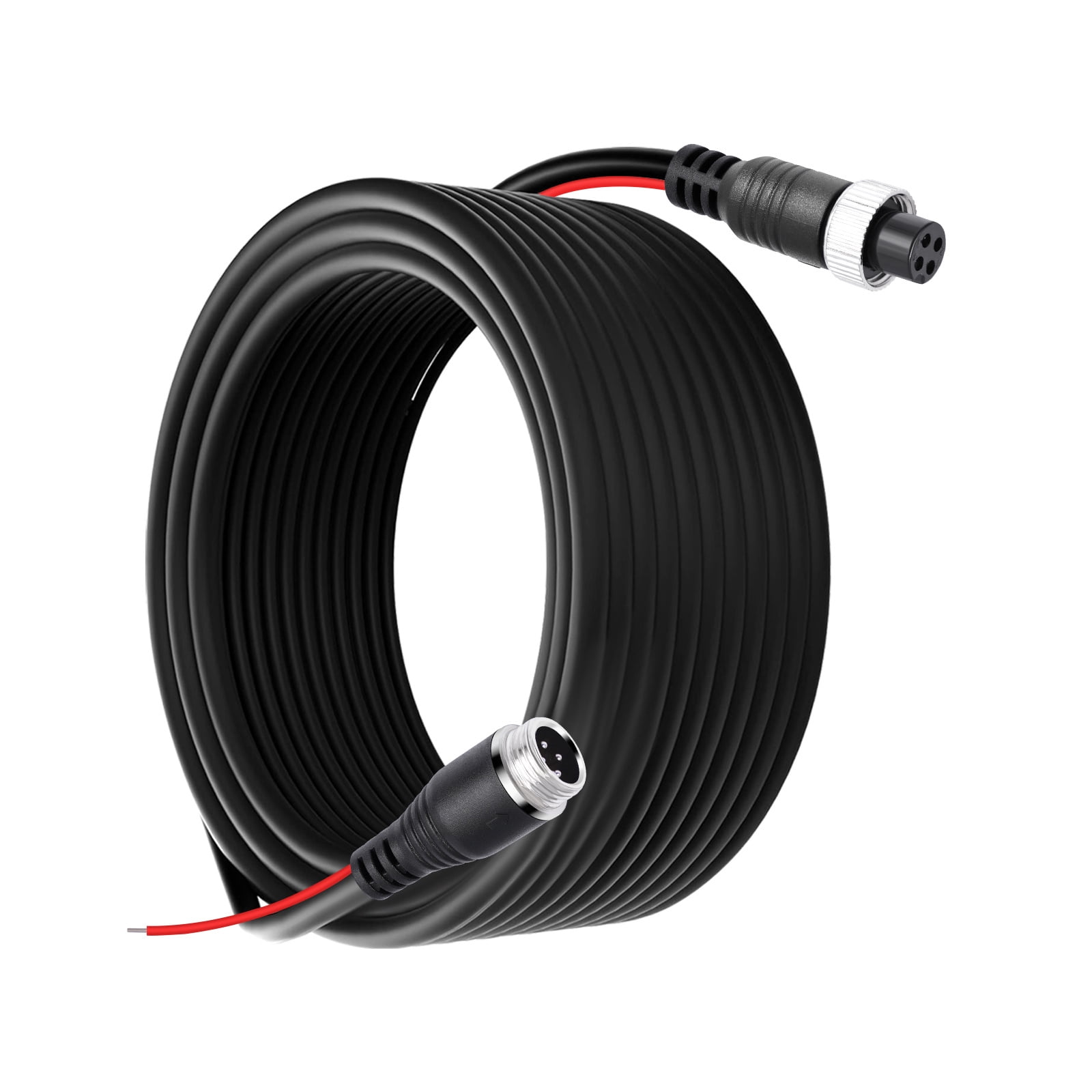 Flexible 4Pin Male to Female Reversing Camera Cable 4Pin Aviation Plugs ...