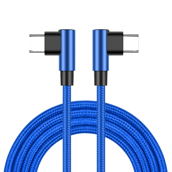 Flexible 90 Degree USB C Cable 60W Fast Charging And 480Mbps Data ...