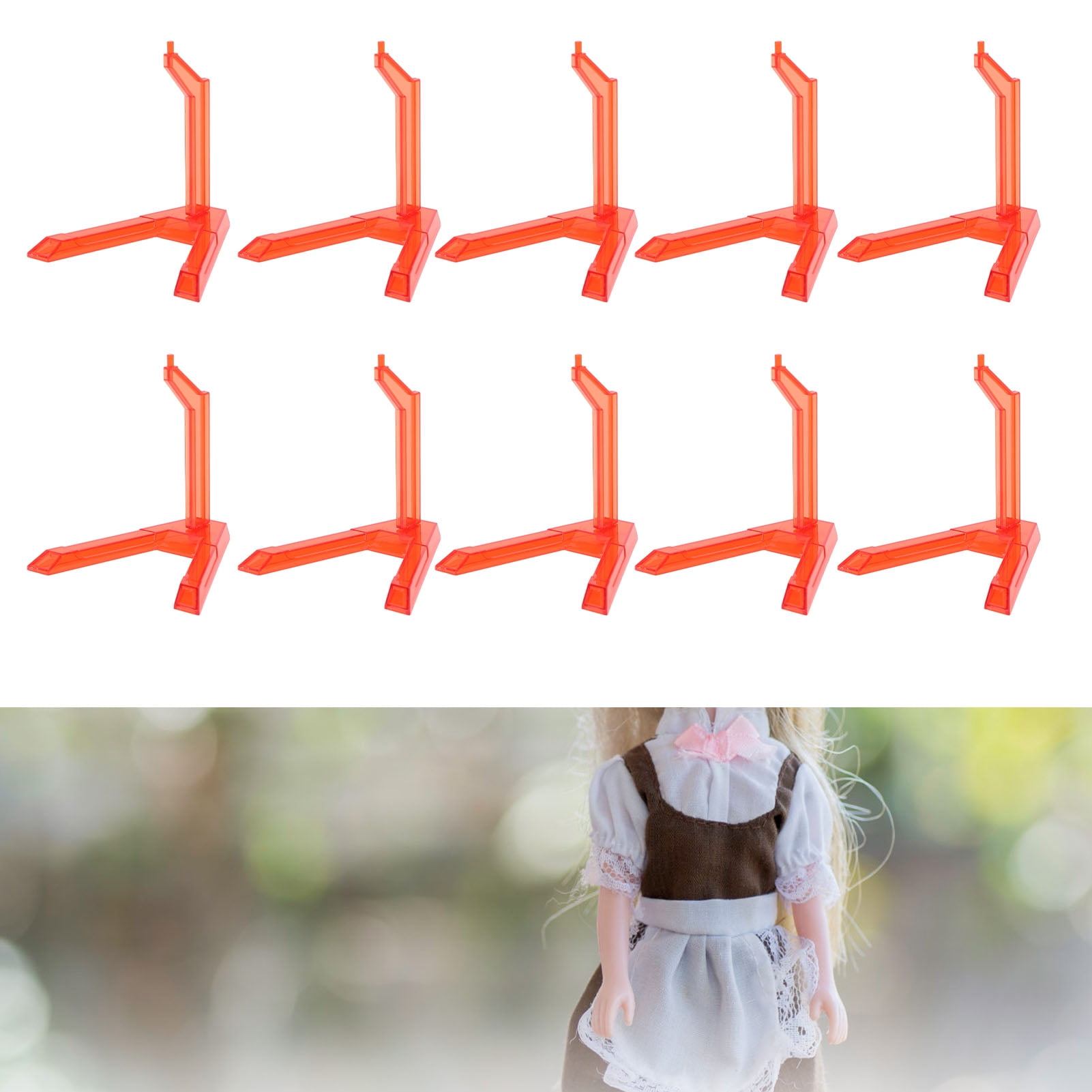 Flexible Action Figure Stands , Secure Base For SD, BB, HG Figures ...