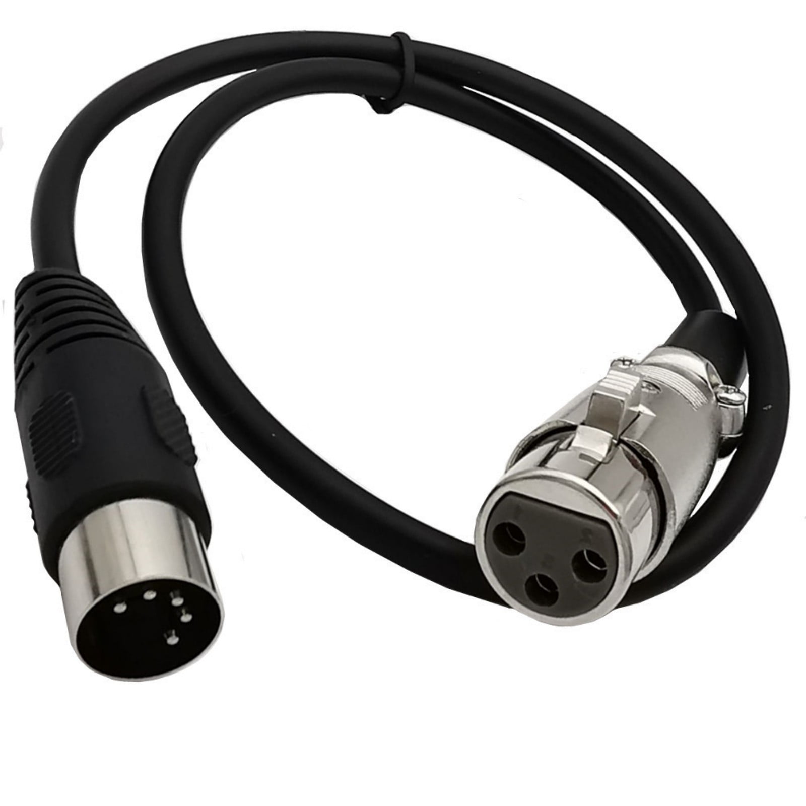 Flexible Adapter Cable DIN 5Pin to 3Pin Cable for Various Music Devices ...