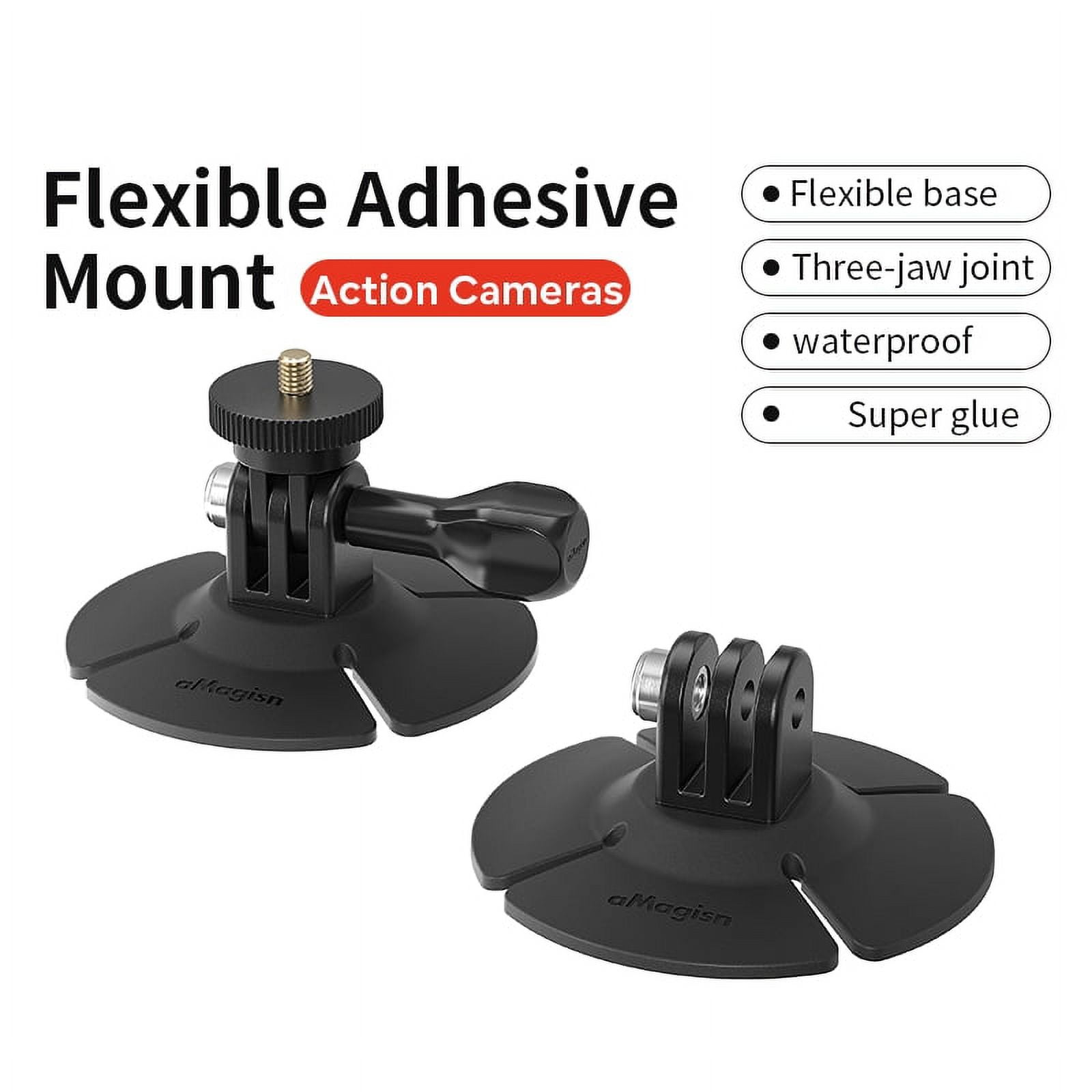 Flexible Adhesive Mount For Insta360 X4/DJI Action 4, Helmet Sticky ...