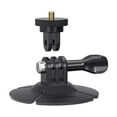Flexible Adhesive Mount for Action Cameras, Curved & Flat Surface Stick ...