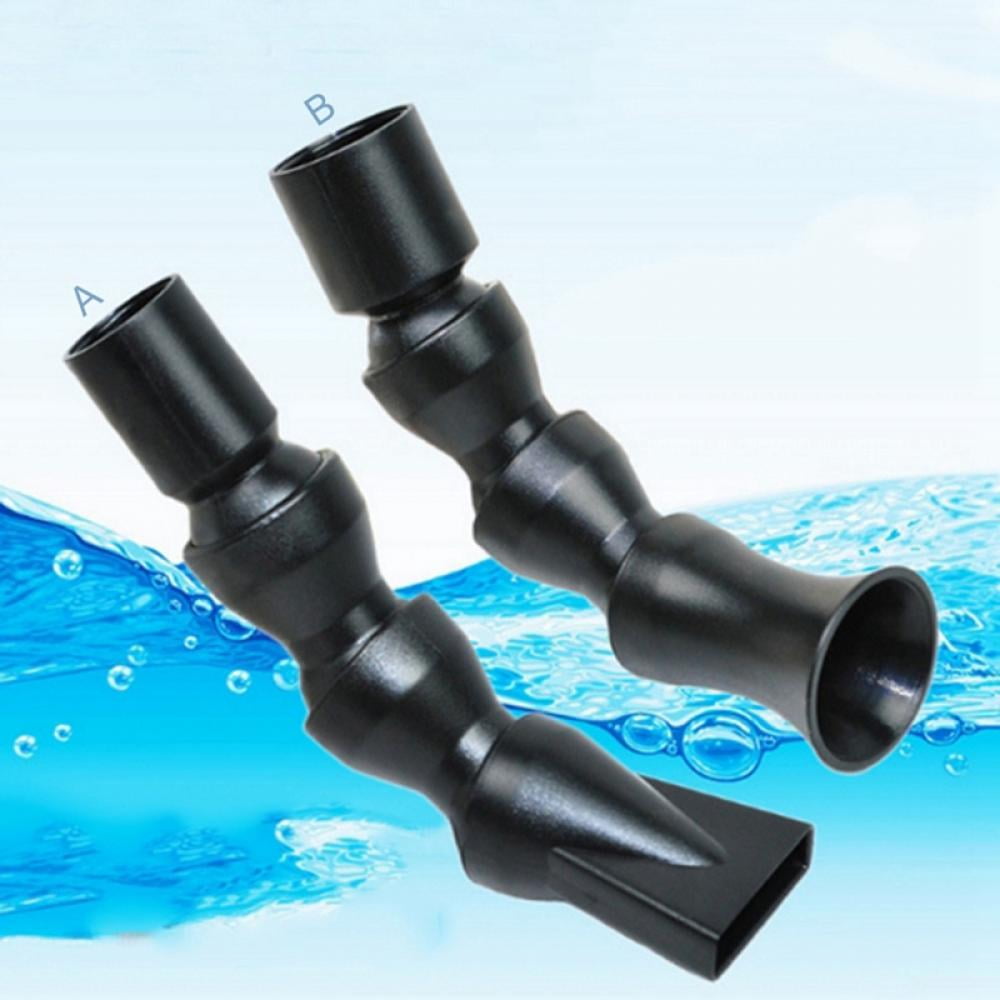 Flexible Aquarium Duck Flat Nozzle 360°Fish Tank Rotating Water Outlet ...