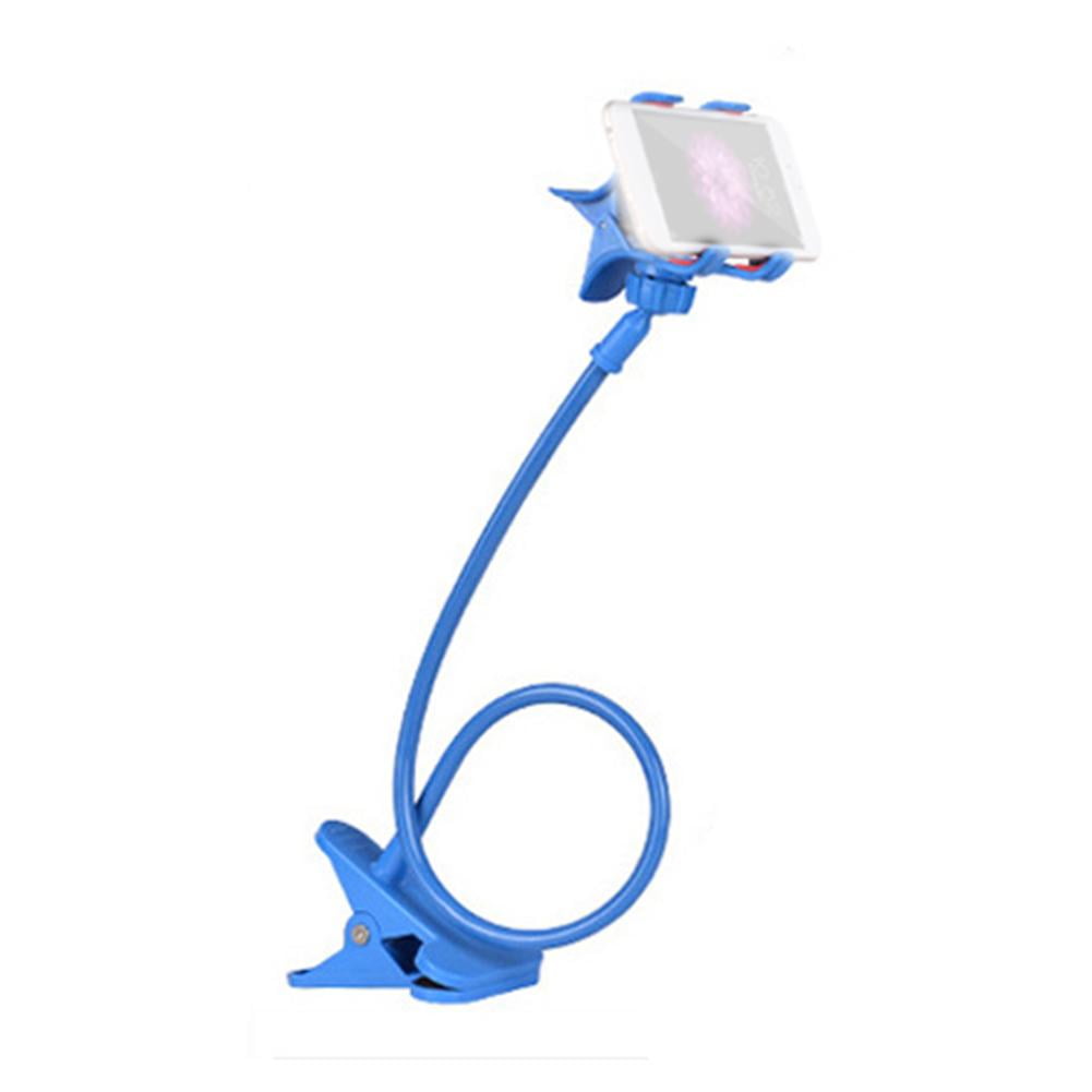 Flexible Arm Mobile Phone Holder Lazy Gooseneck Clamp Desk Bed Mount ...