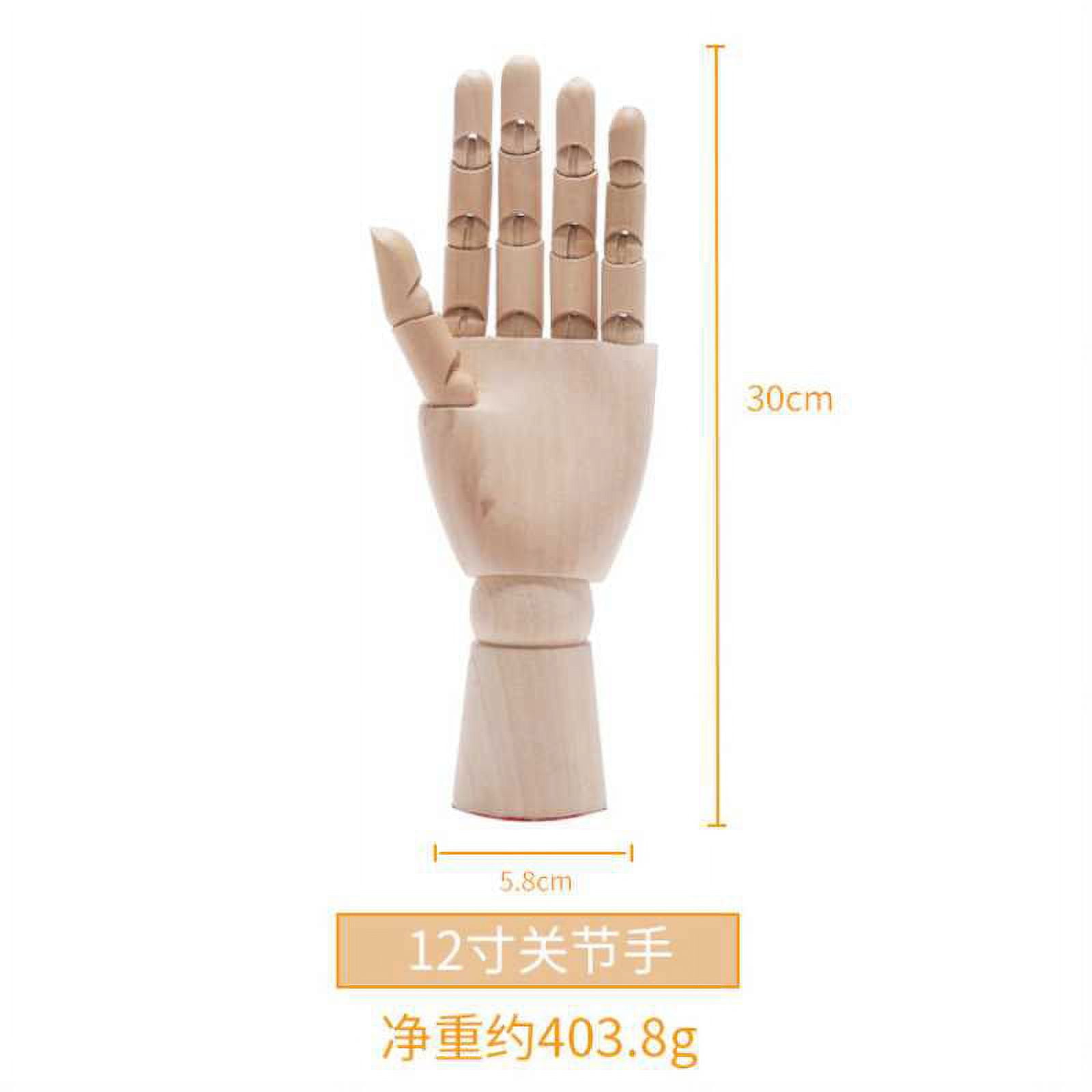 Flexible Art Joint Model,Wooden Art Joint Doll Sketch Hand Model,Wooden ...