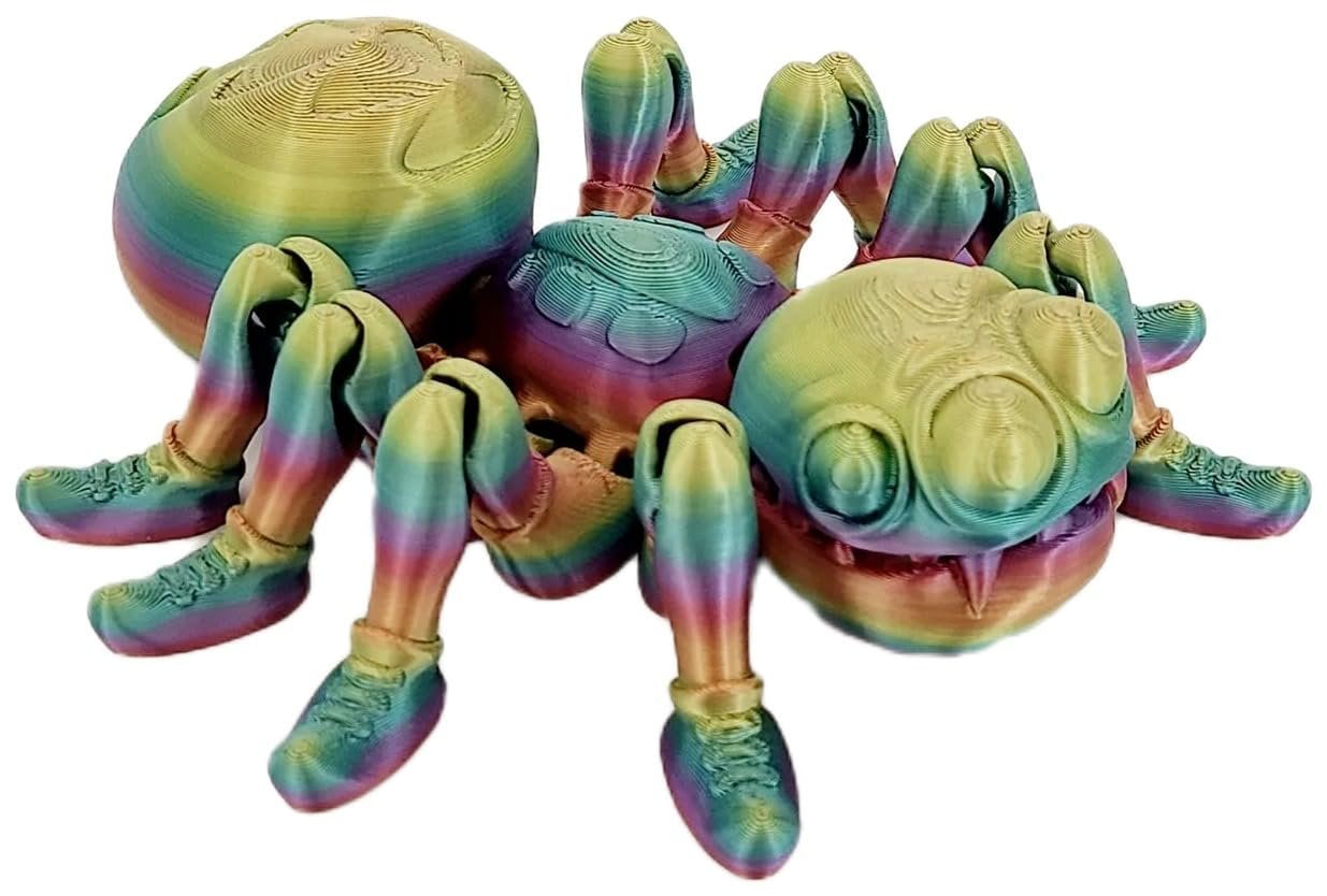 Flexible Articulated Fidget Toys Rainbow, Spider - Walmart.com