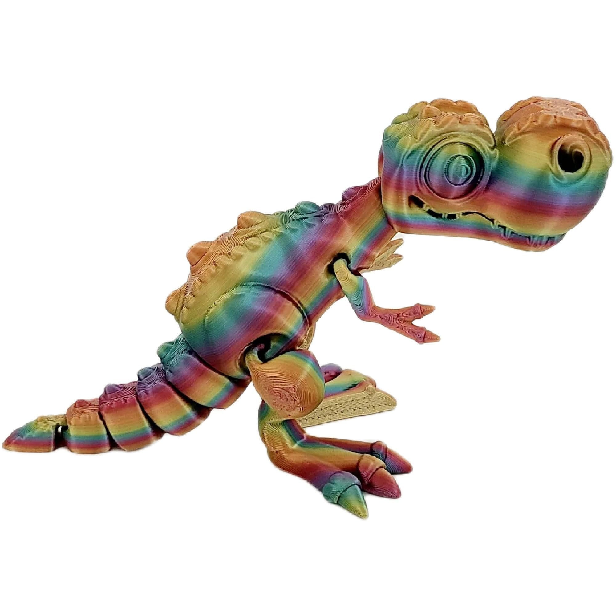 Flexible Articulated Fidget Toys Rainbow, T-Rex - Walmart.com