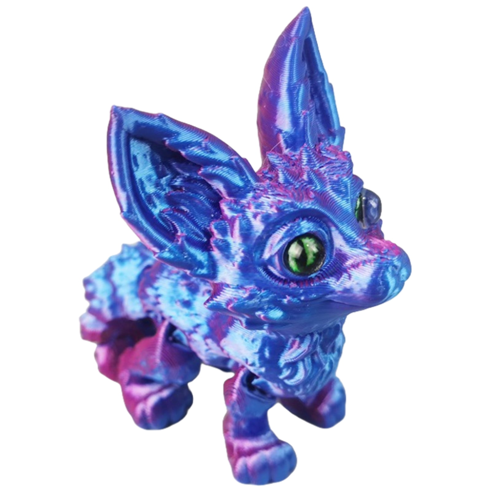 Flexible Articulated Foxes Fidgets Toy Desktop Pet Decorations 3 ...