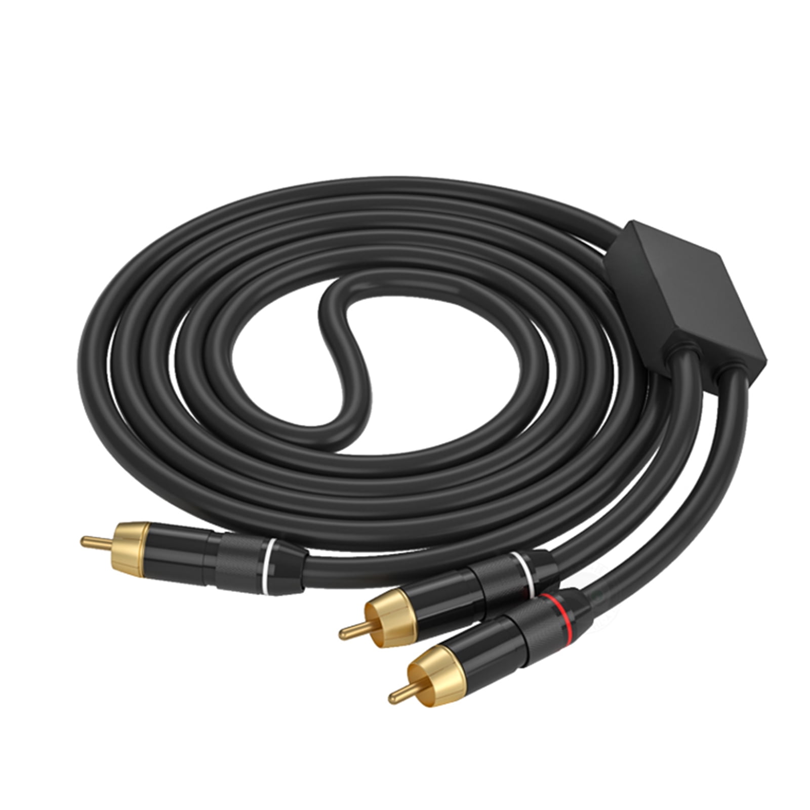 Flexible Auditory Cable with Gold Plated Male to 2 Male Connection ...