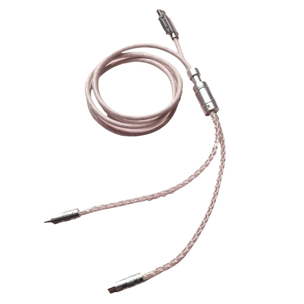 Flexible Axises Spirals Type C Braided Keyboards Cable For High Double ...