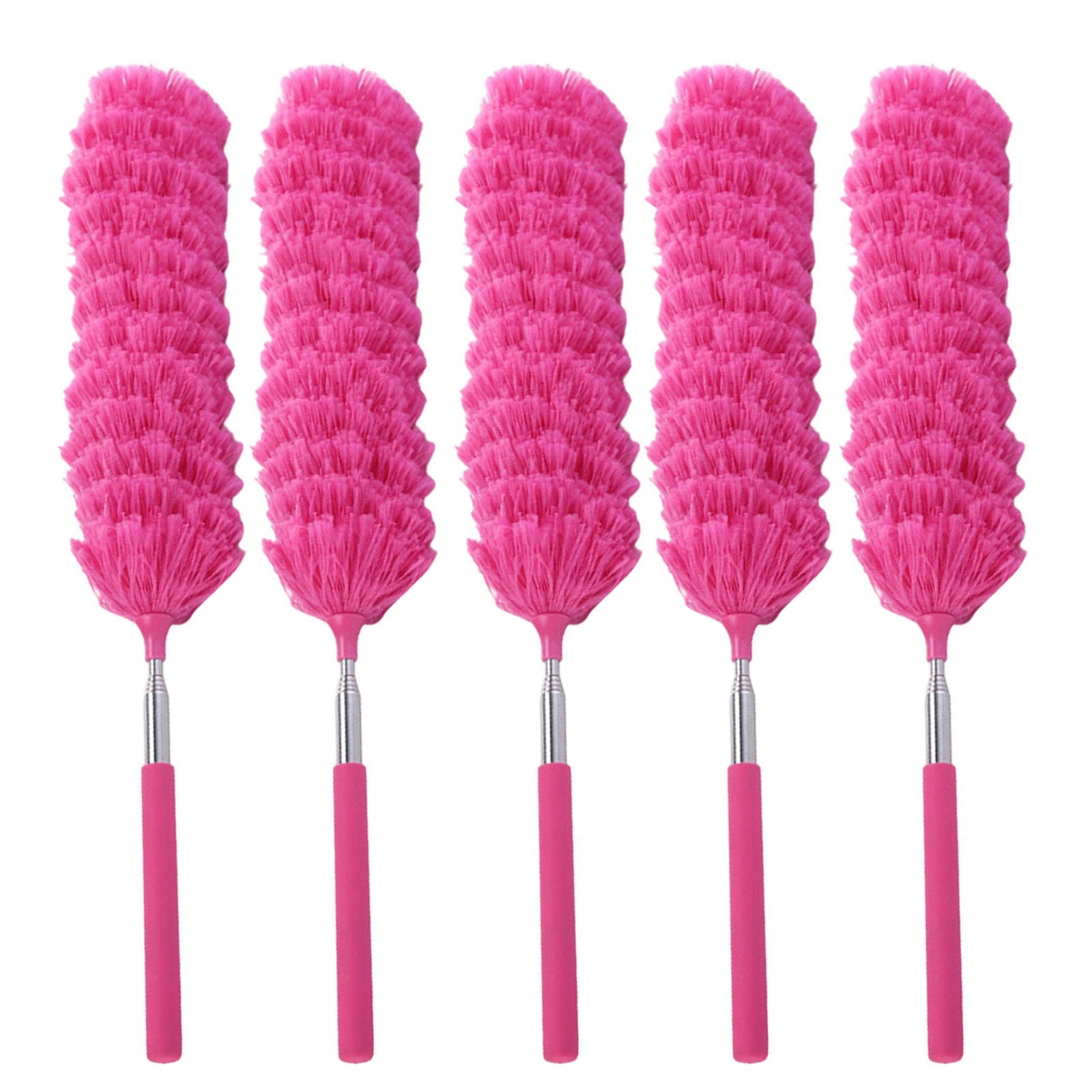 Flexible Bendable Head Fiber Cleaning Dusters Extendable Handle Design ...
