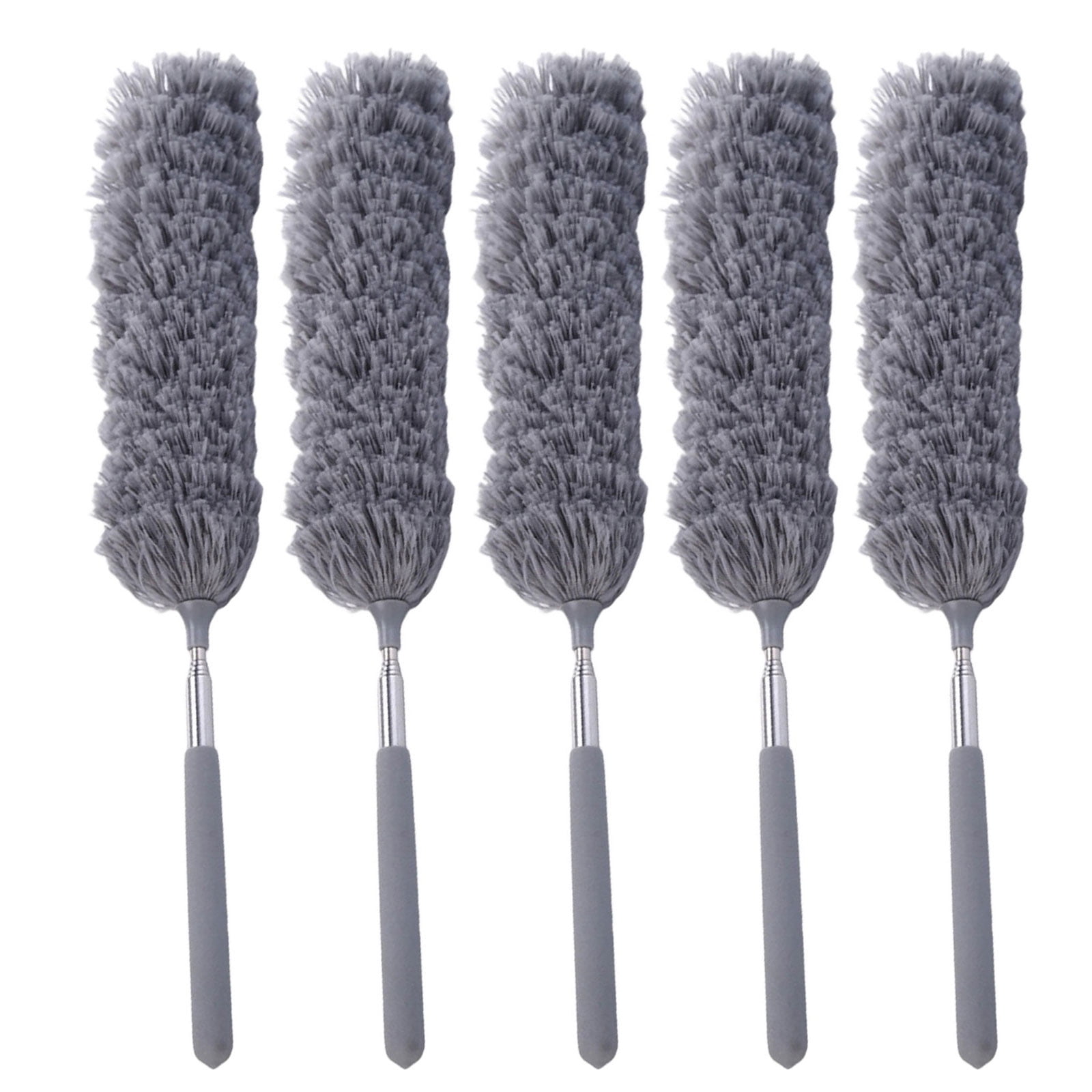 Flexible Bendable Head Fiber Cleaning Dusters Extendable Handle Design ...