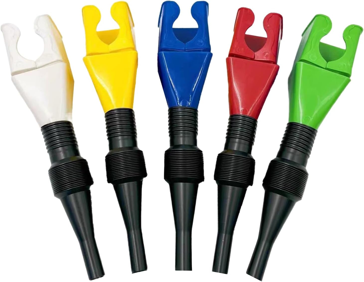 Flexible Car Fuel Funnel, Retractable Plastic Automotive Oil Exchange ...