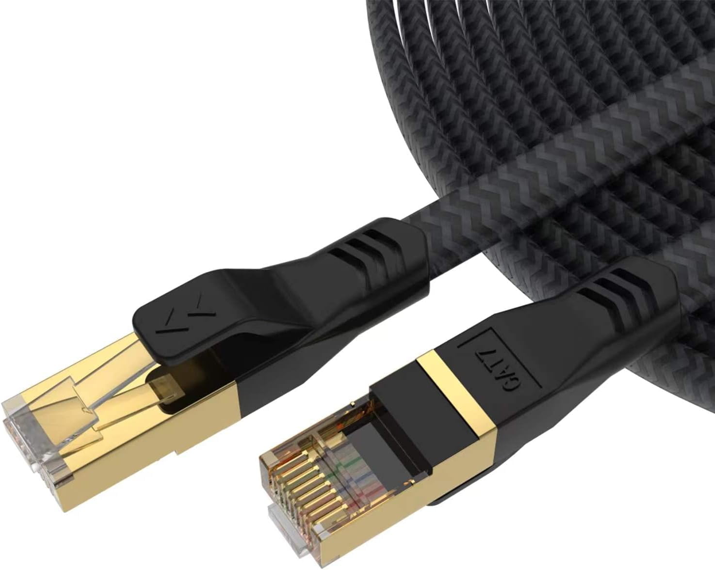 Flexible Cat 7 Ethernet Cable, Anti-corrosion Design For Enhanced ...