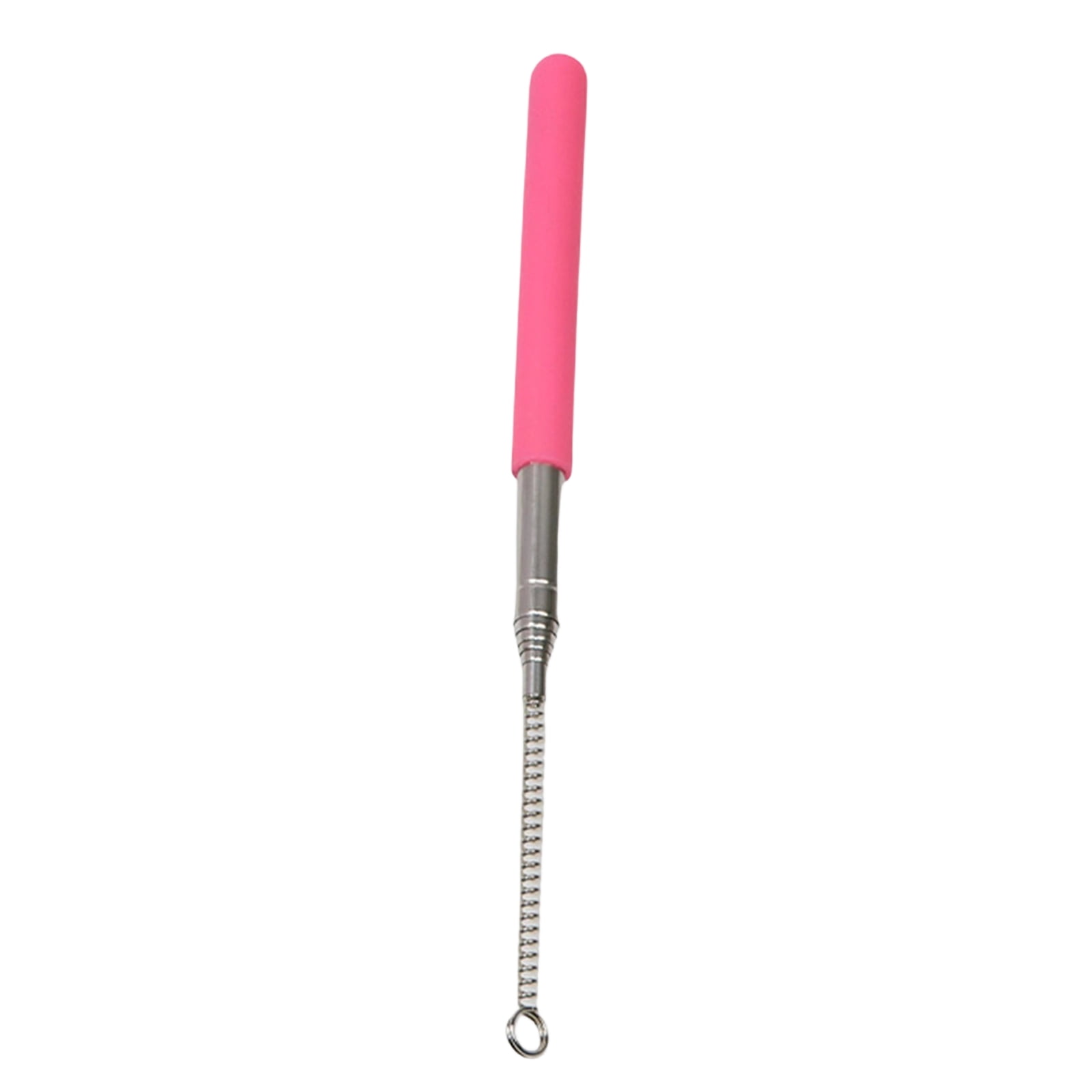 Flexible Cat Wand Toy, 31.52" Retractable Stainless Steel Teaser Stick ...