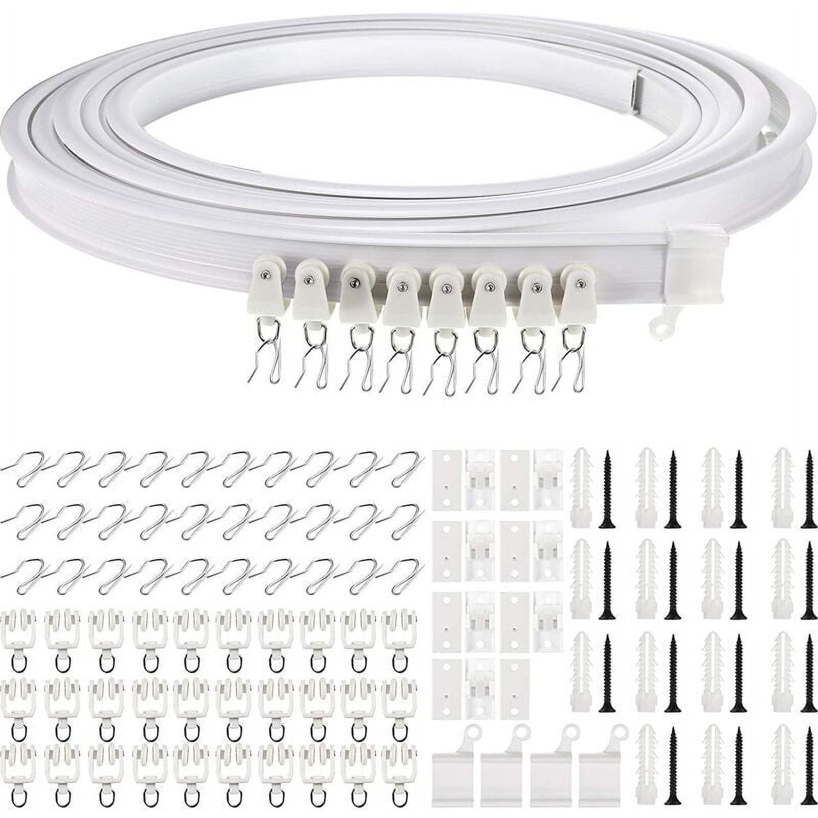 Flexible Ceiling Curtain Mount, Aluminum Flexible Ceiling Curtain Track ...