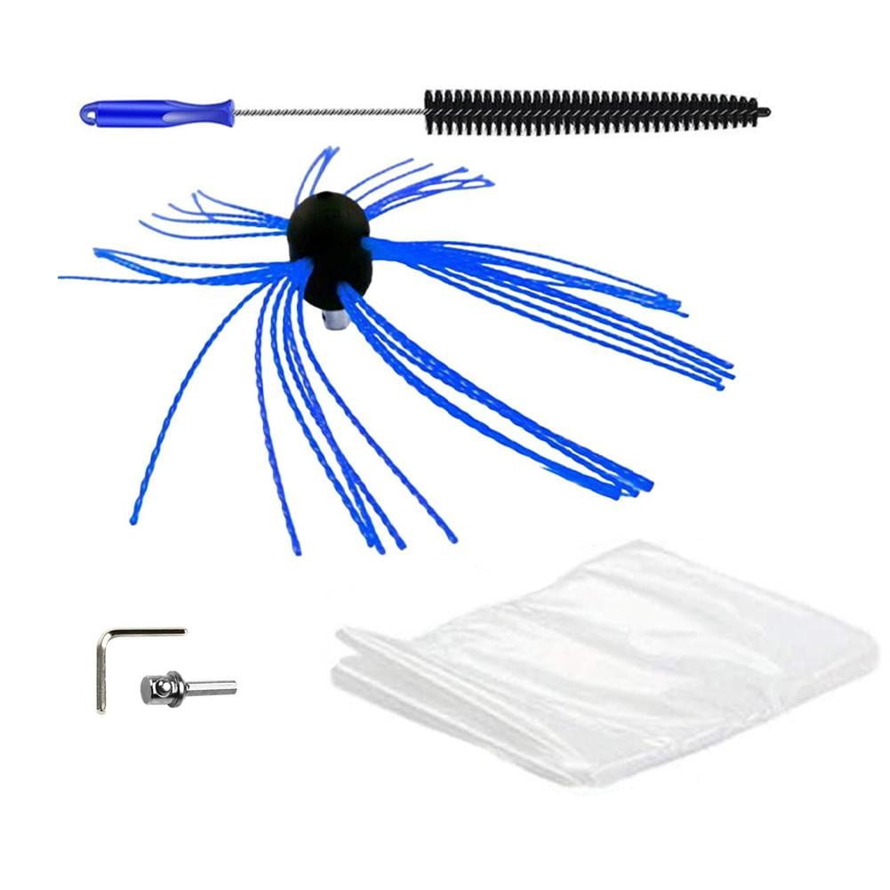 Flexible Chimney Sweep Brush Kit for Efficient Fireplace Flue Cleaning ...