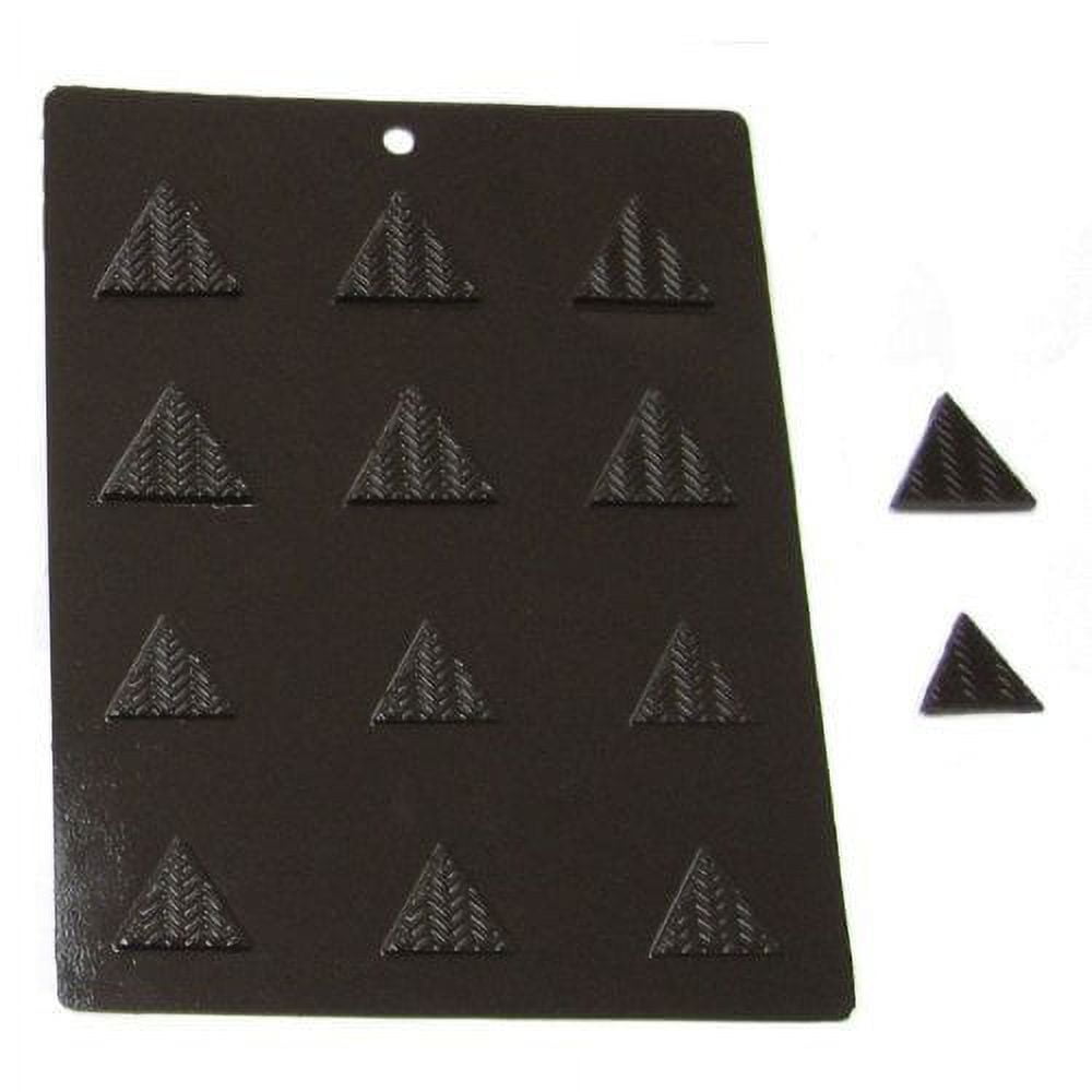 Flexible Chocolate Mold: Triangle, 2 Sizes, 6 6 Cavities - Walmart.com