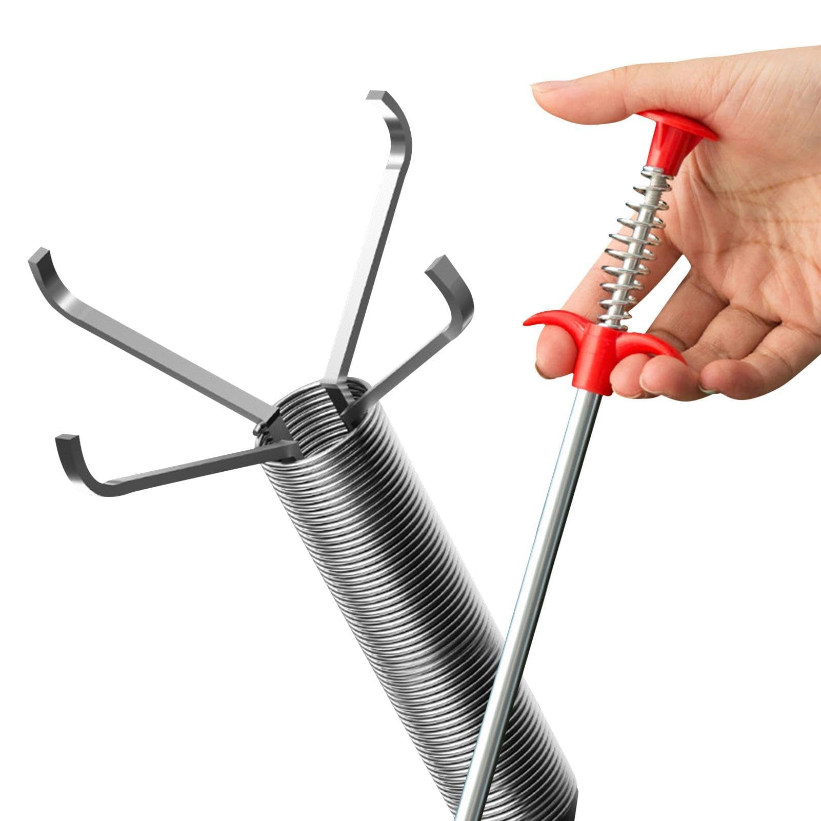 Flexible Claw Pickup Tool | Four Claw Drain Clog Pickup Tool | Drain ...