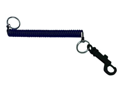 Flexible Coil Key Chain, Black - Walmart.com