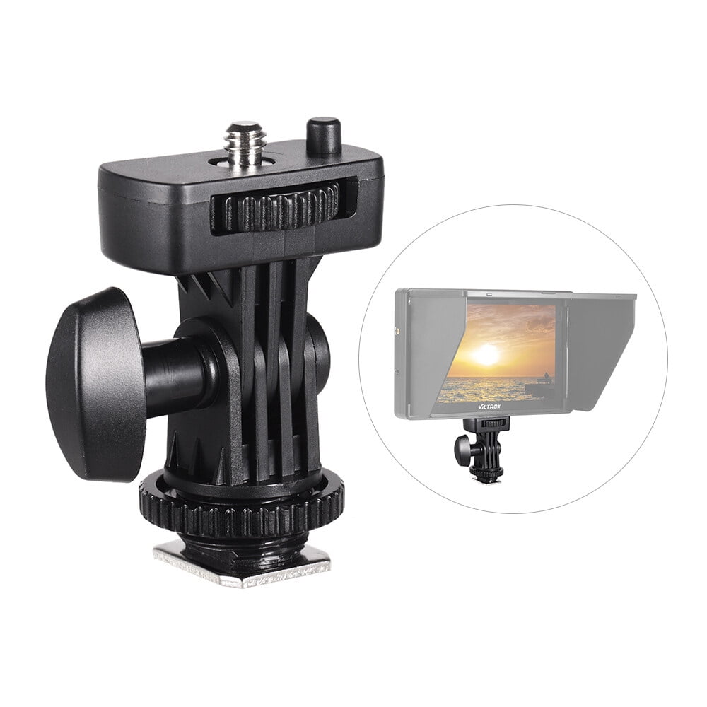 Flexible Cold Shoe Mount Adapter with 1/4 Inch Screw for Viltrox DC-90 ...