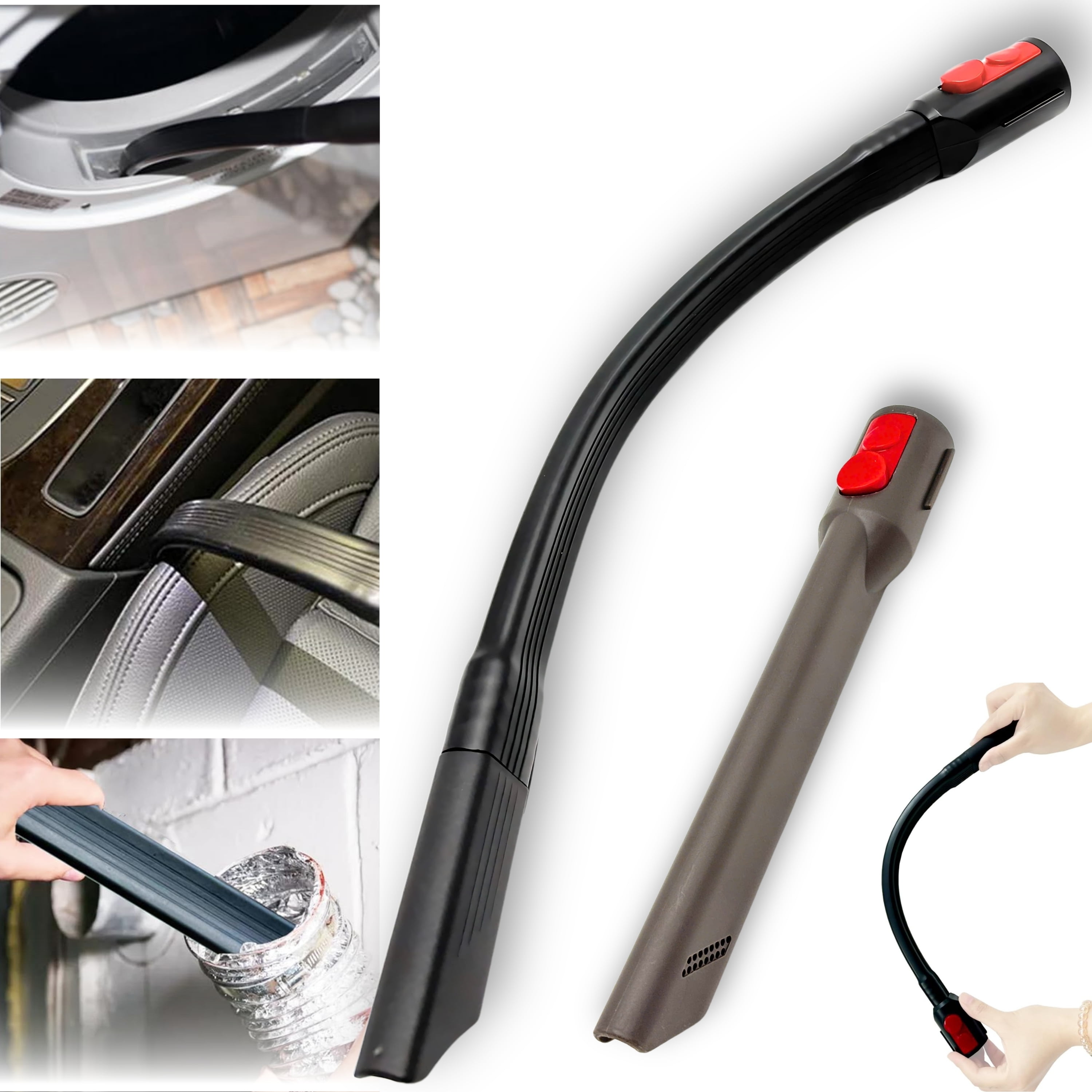 Flexible Crevice Tool Kit - Replacement Attachments for V7 V8 V10 V11 ...