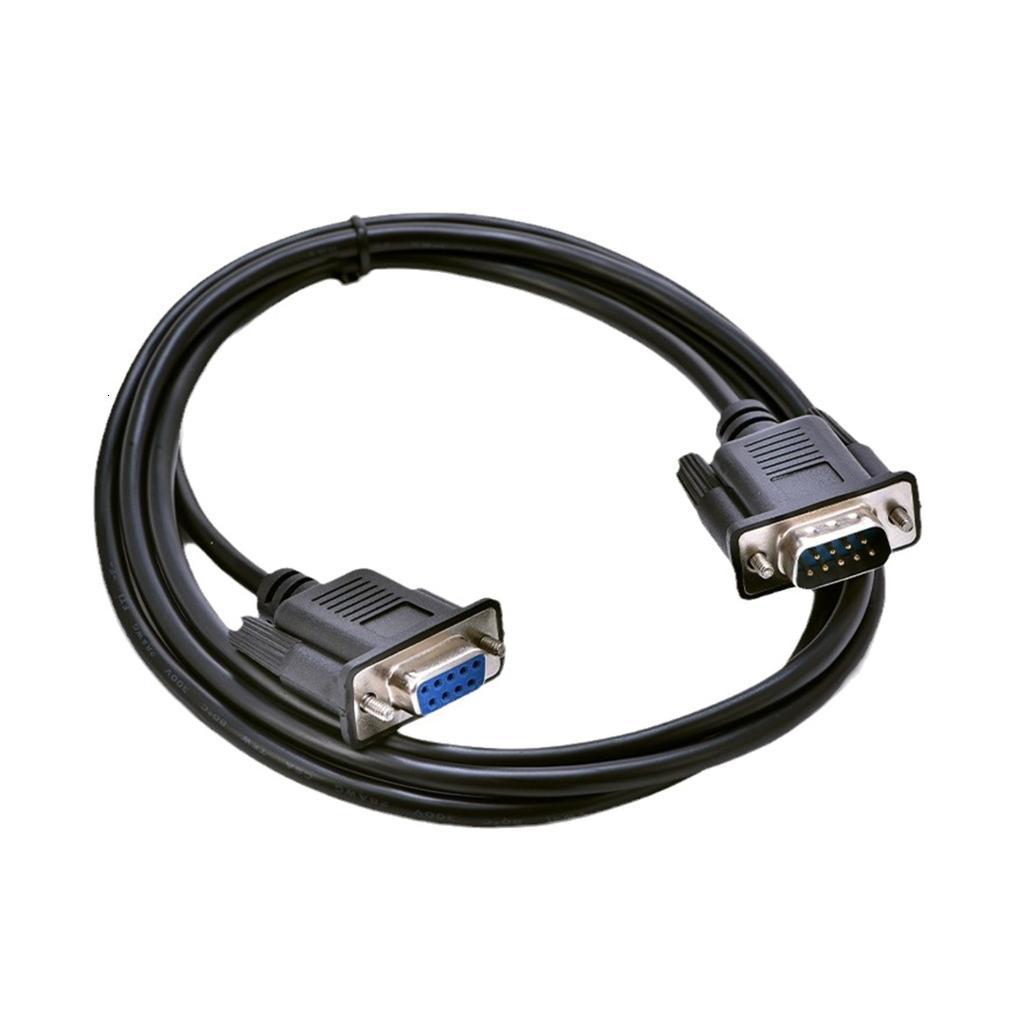 Flexible DB9Pin Male to Female RS232 Serial Port Cable Durable Data ...