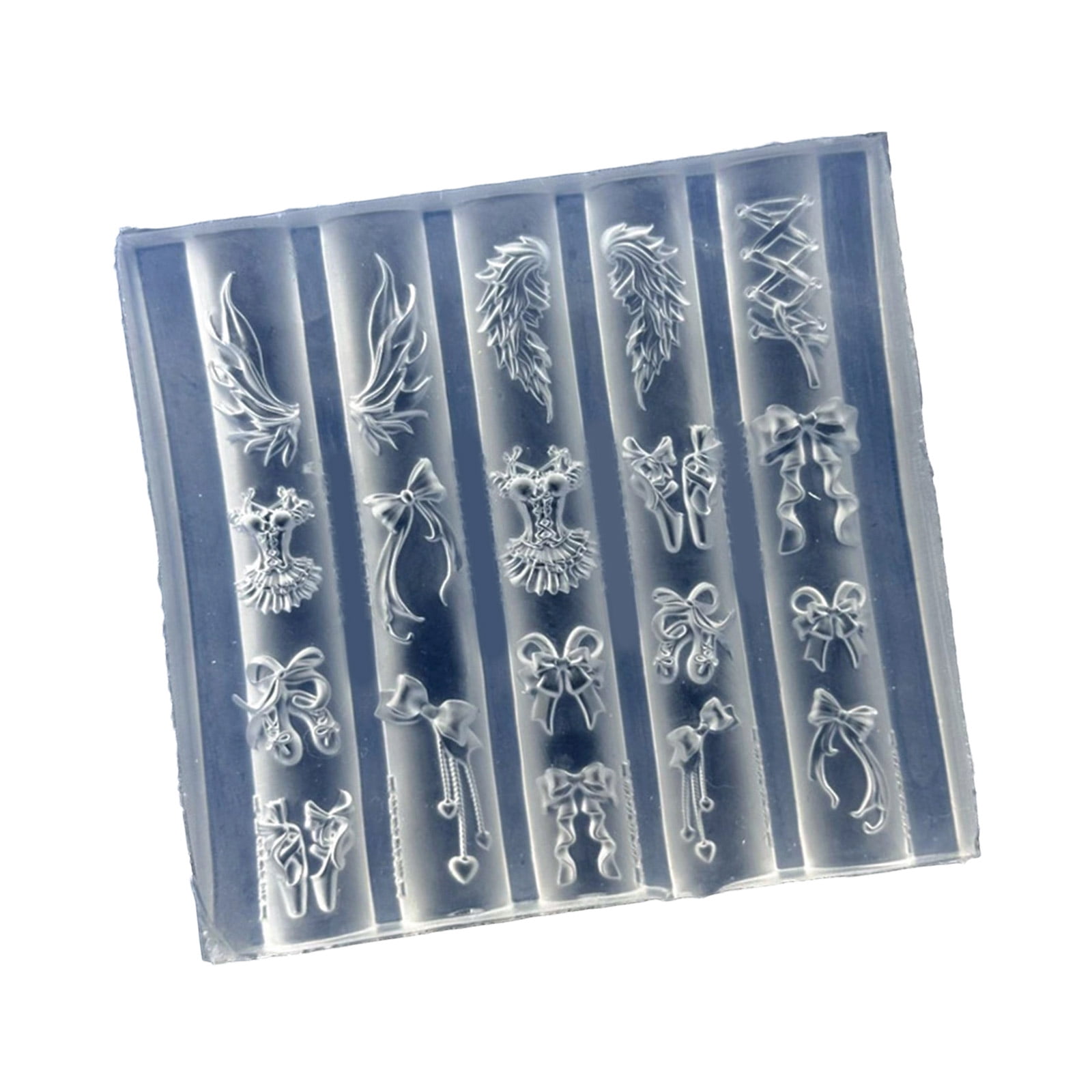 Flexible Dance Embossing Silicone Tool for Nails Art and Craft ...