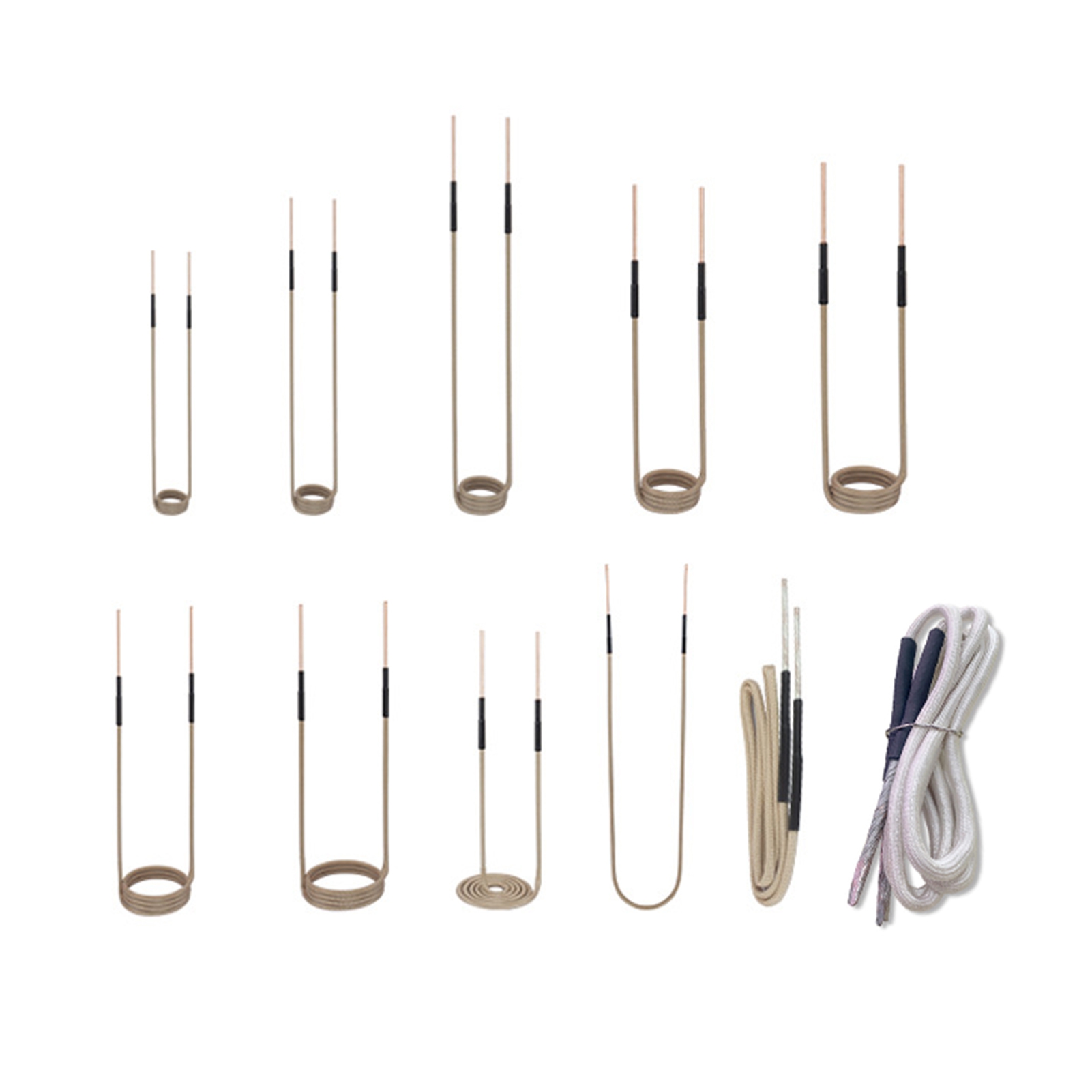 Flexible Design Induction Coils 11pcs Induction Heater Coil Kit High ...