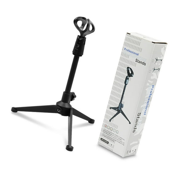 Flexible Desktop Mic Stand With Rotatable Arm And Foldable Design Space ...