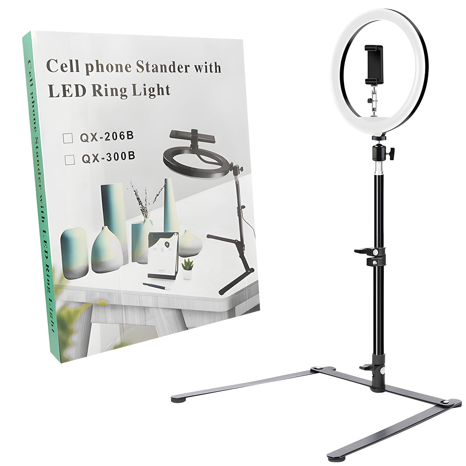 Flexible Desktop Shoots Featuring Expandable Phone Mount Carbon Steel ...
