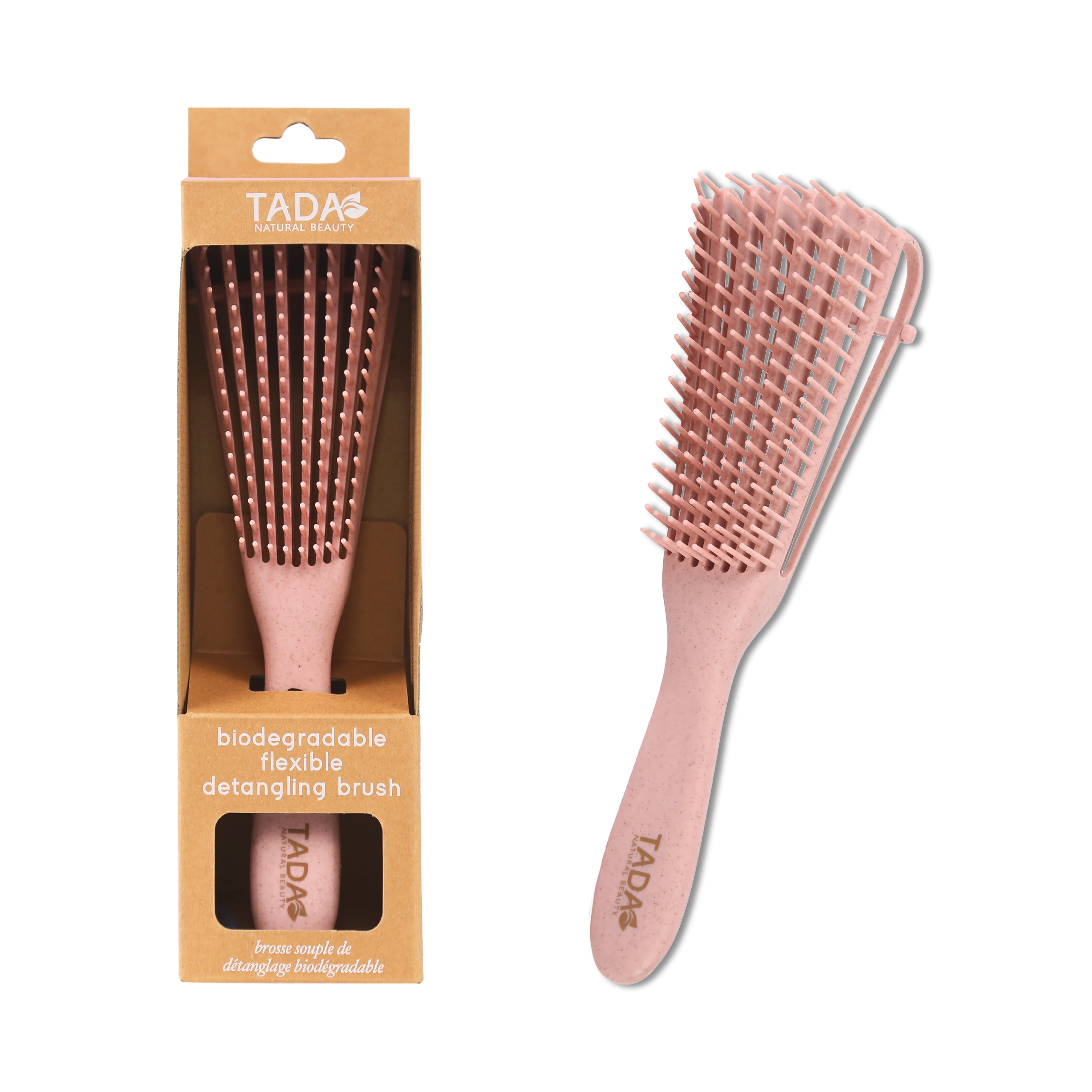 Flexible Detangling Hair Brush for Curly, Black Natural Hair, Afro ...
