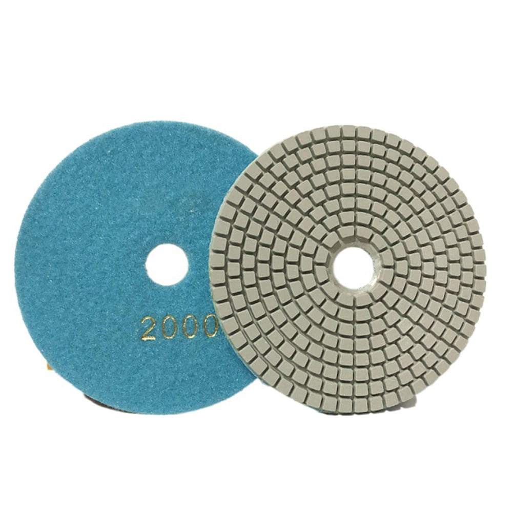 Flexible Diamond Polishing Pad 5In 125mm Dry Wet Grinding Disc Granite ...