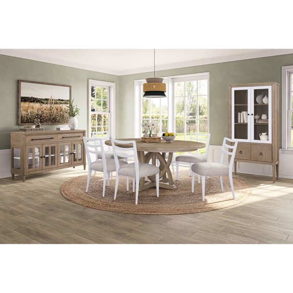 Flexible Dining Option - Expandable Round Table and Chairs for Various ...