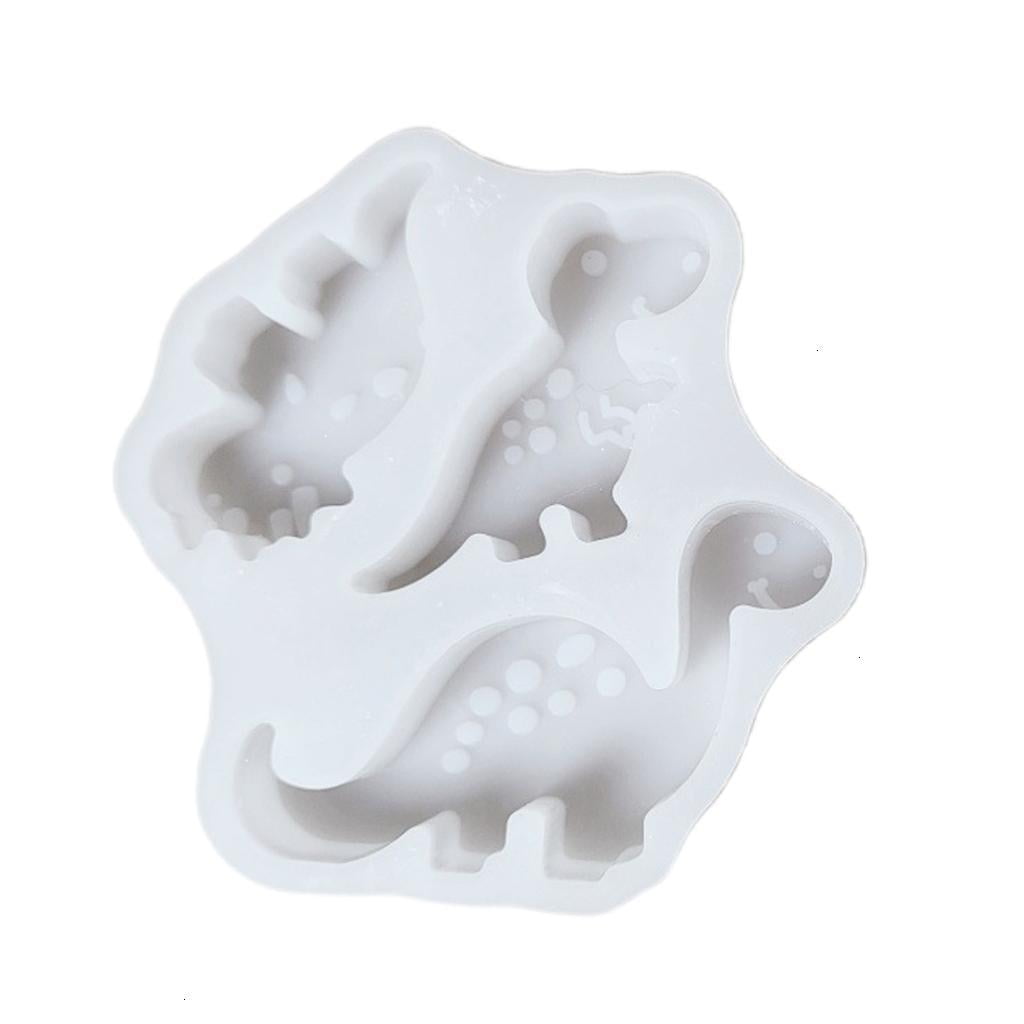 Flexible Dinosaur Silicone Mould Collection for DIY Cement Art and Home ...