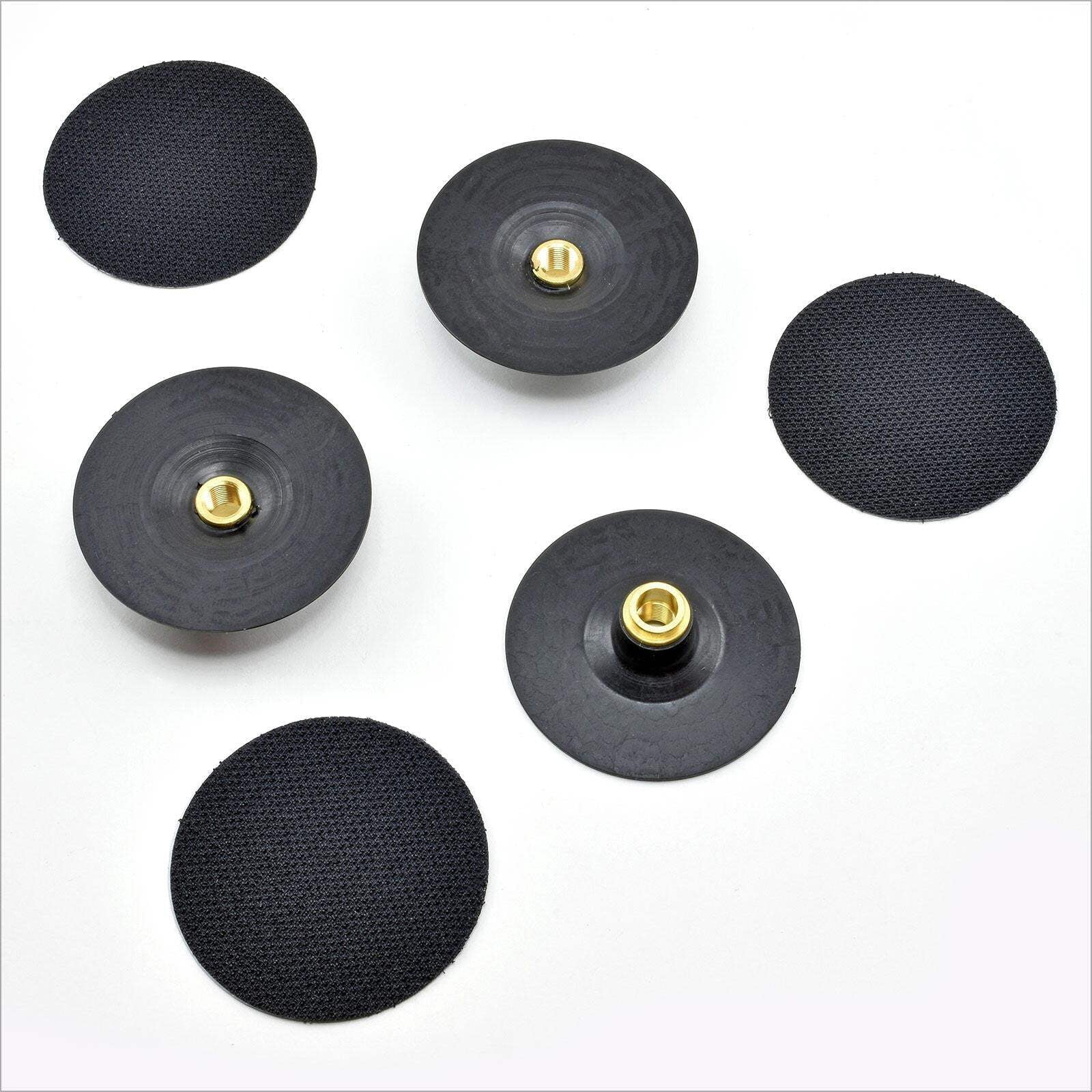 Flexible Disk Mounting Wheels, 2-3/8 Inch Dia. (Set of 3) - Walmart.com
