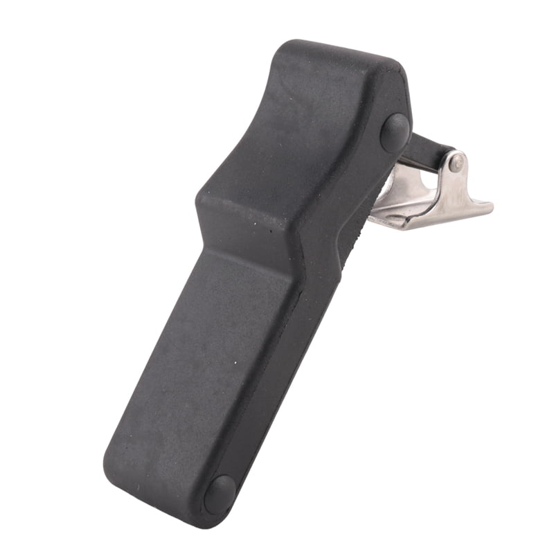 Flexible Door Draw Latch Lock 3.8 inch Replacement Soft Rubber Black ...