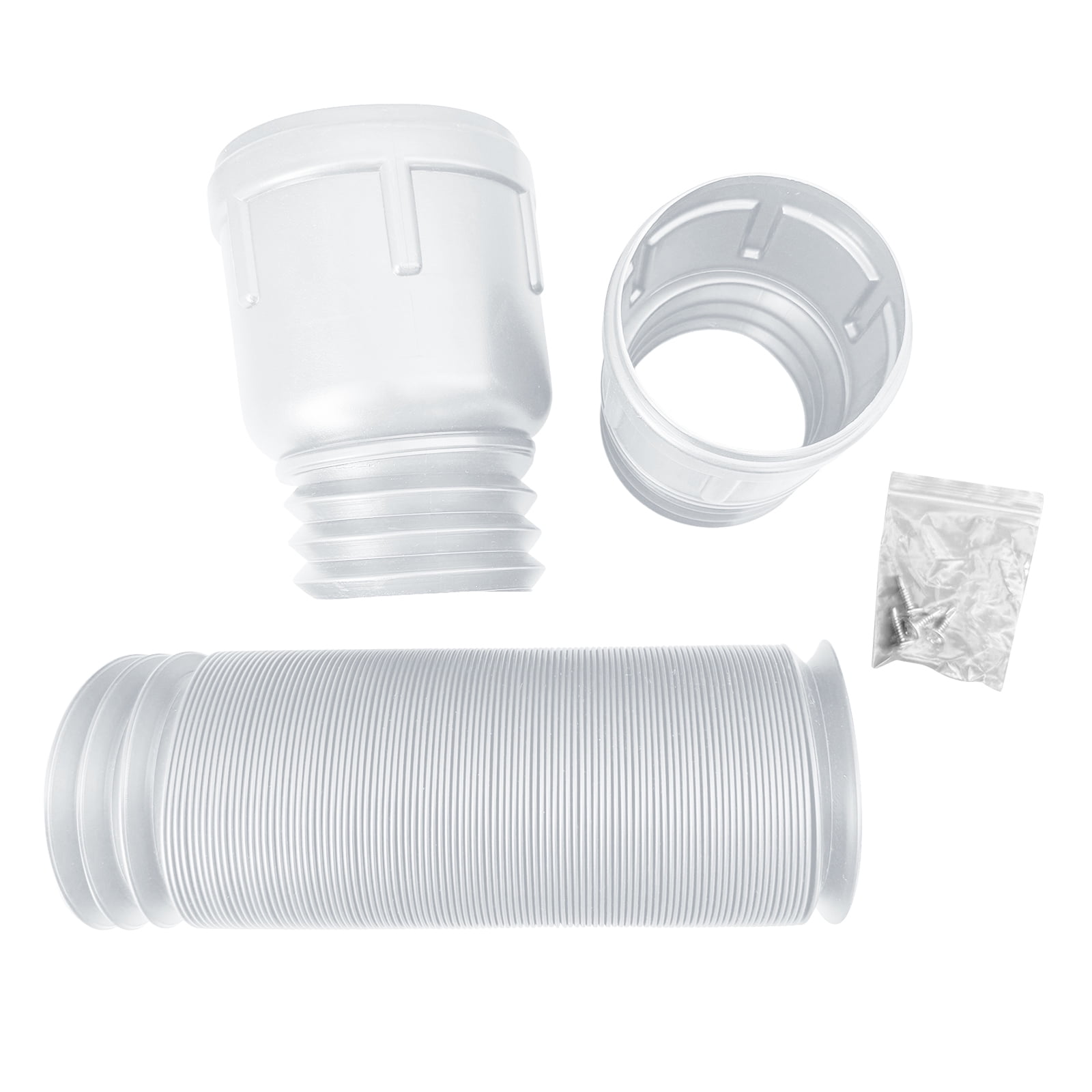 Flexible Downspout Extension Roof Trough Rain Gutter 80/100mm Circular ...