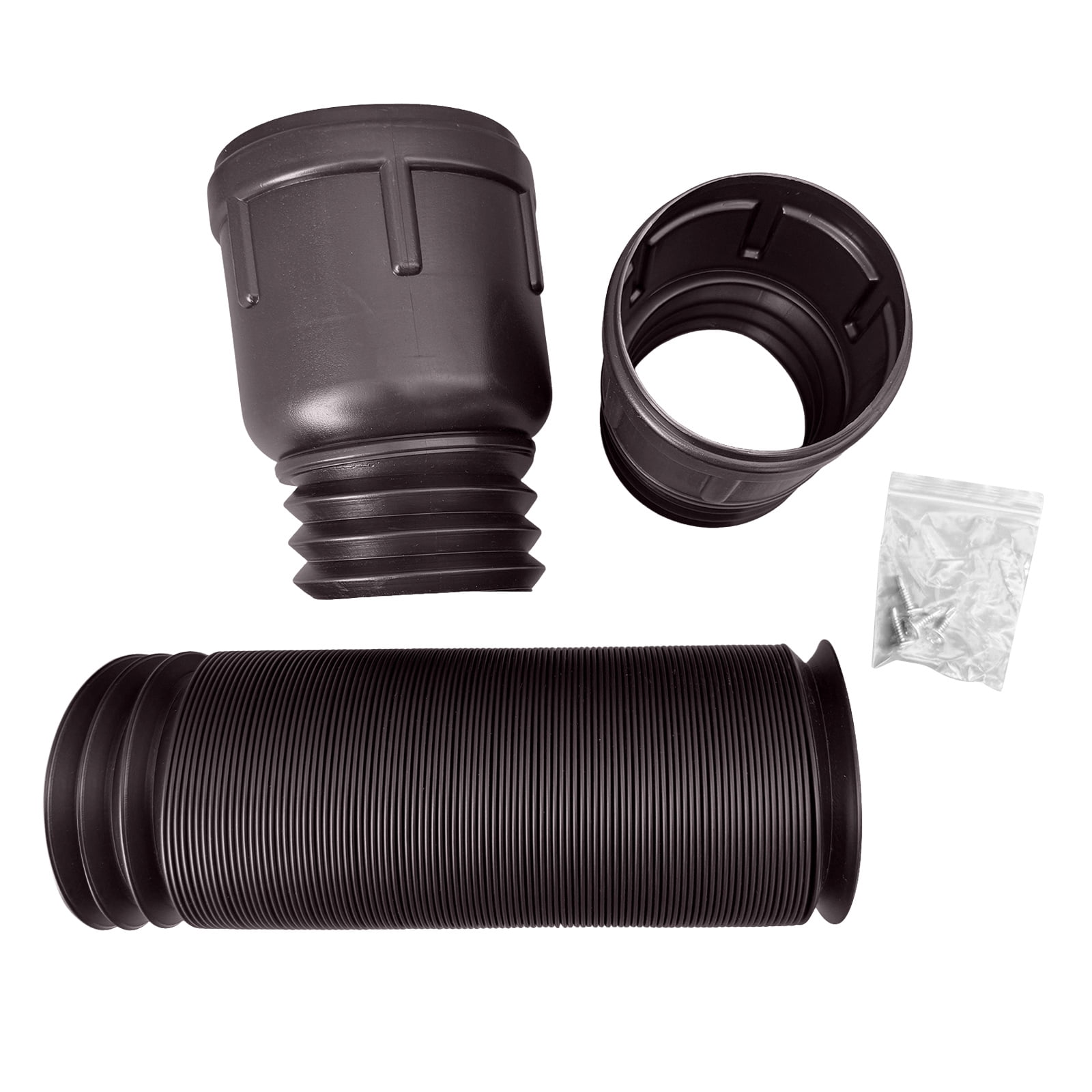 Flexible Downspout Extension Roof Trough Rain Gutter 80/100mm Circular ...